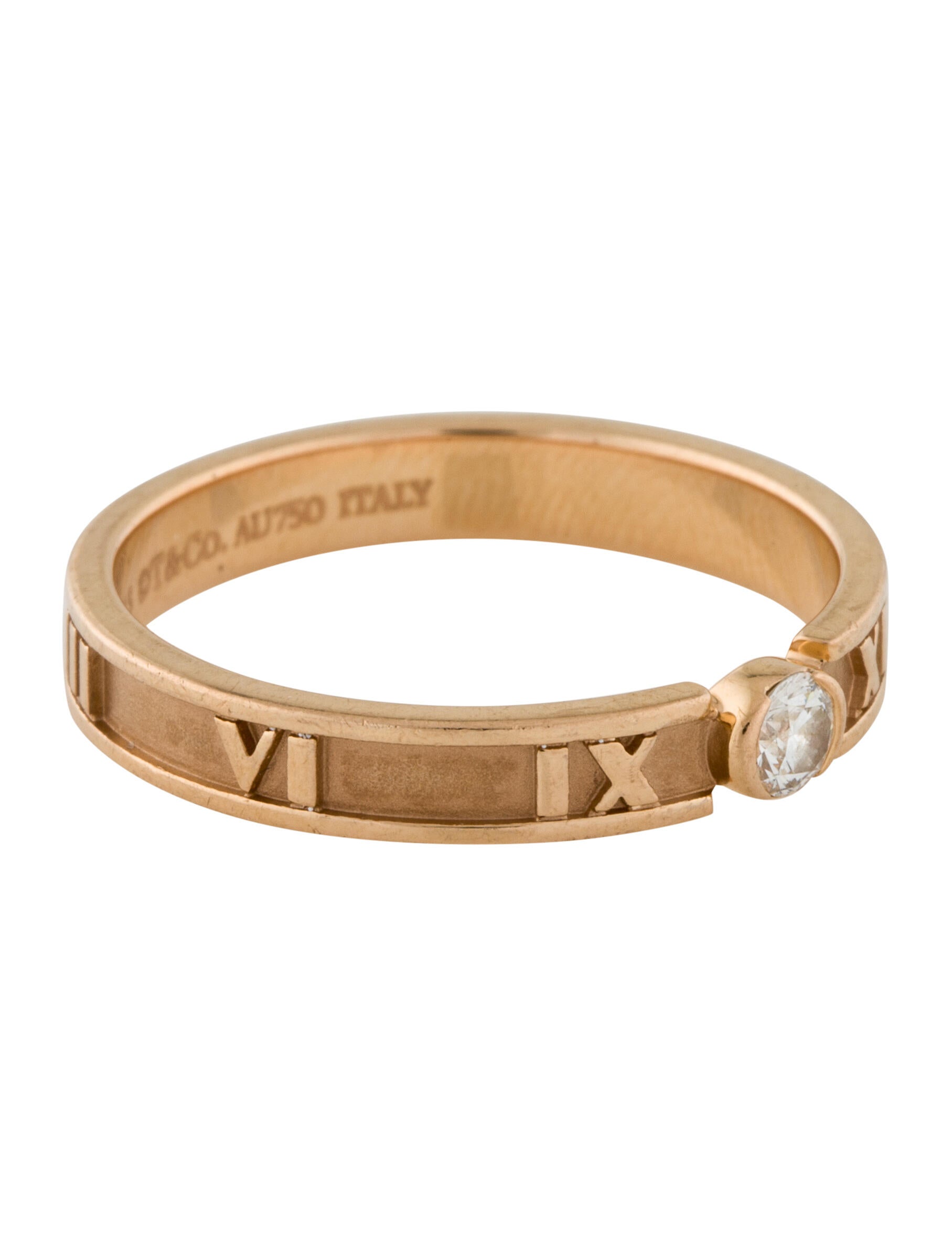 Versace Diamond Band Ring - 18K White Gold Band, Rings | The RealReal