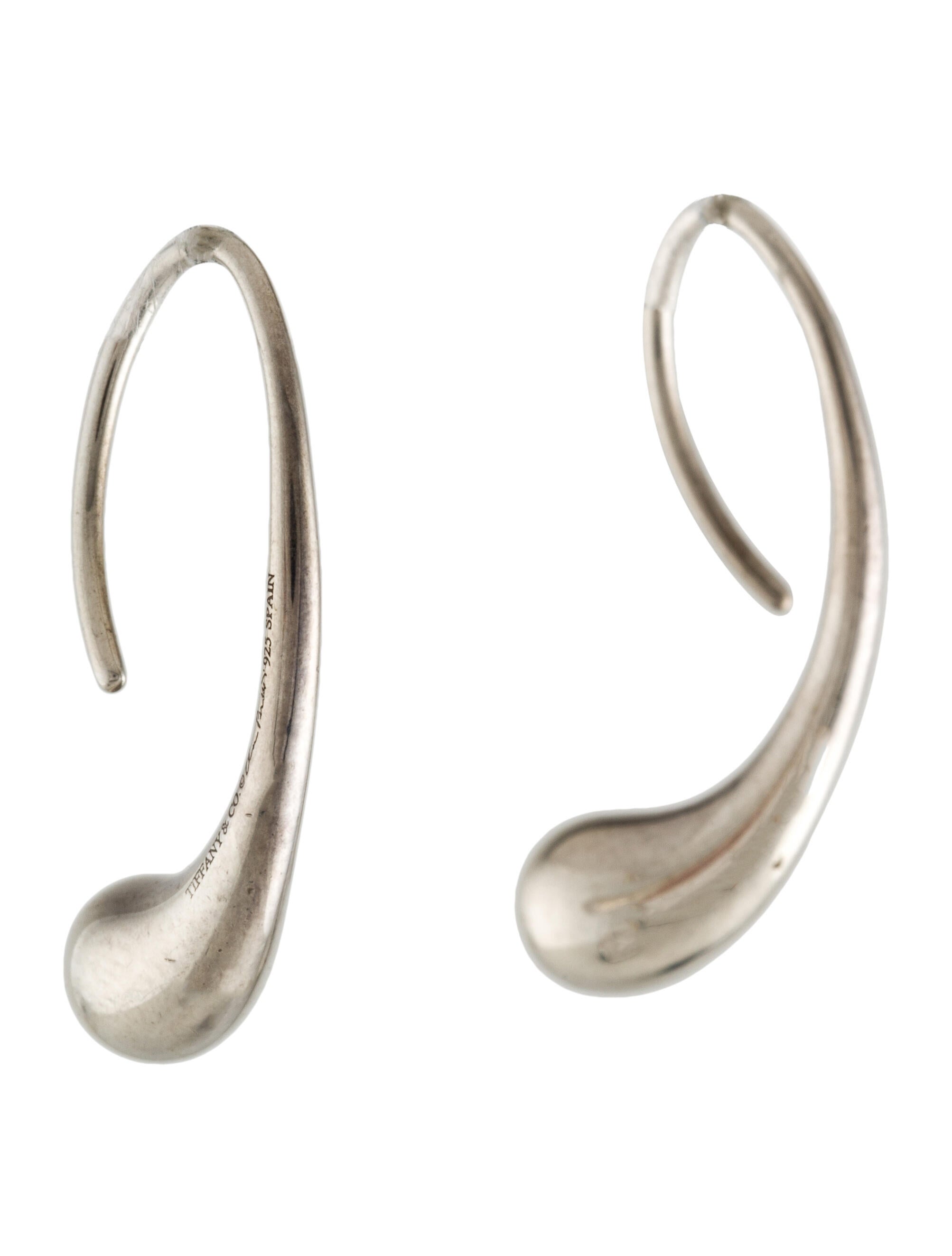 Tiffany & Co. Yellow Sapphire & Diamond Star Drop Earrings - 950 ...