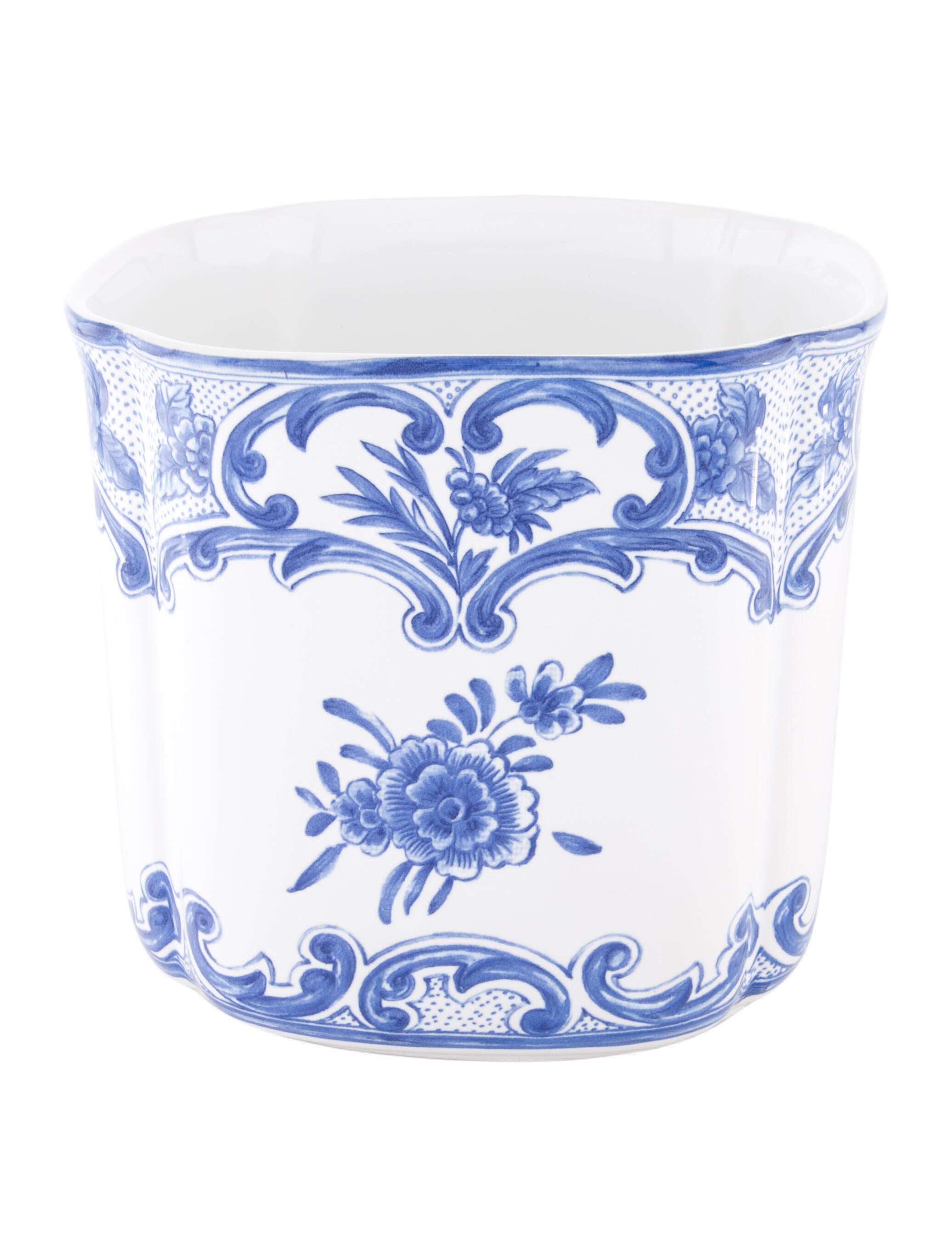 Tiffany & Co. Tiffany Delft Cachepot - Blue Decorative Accents, Decor ...