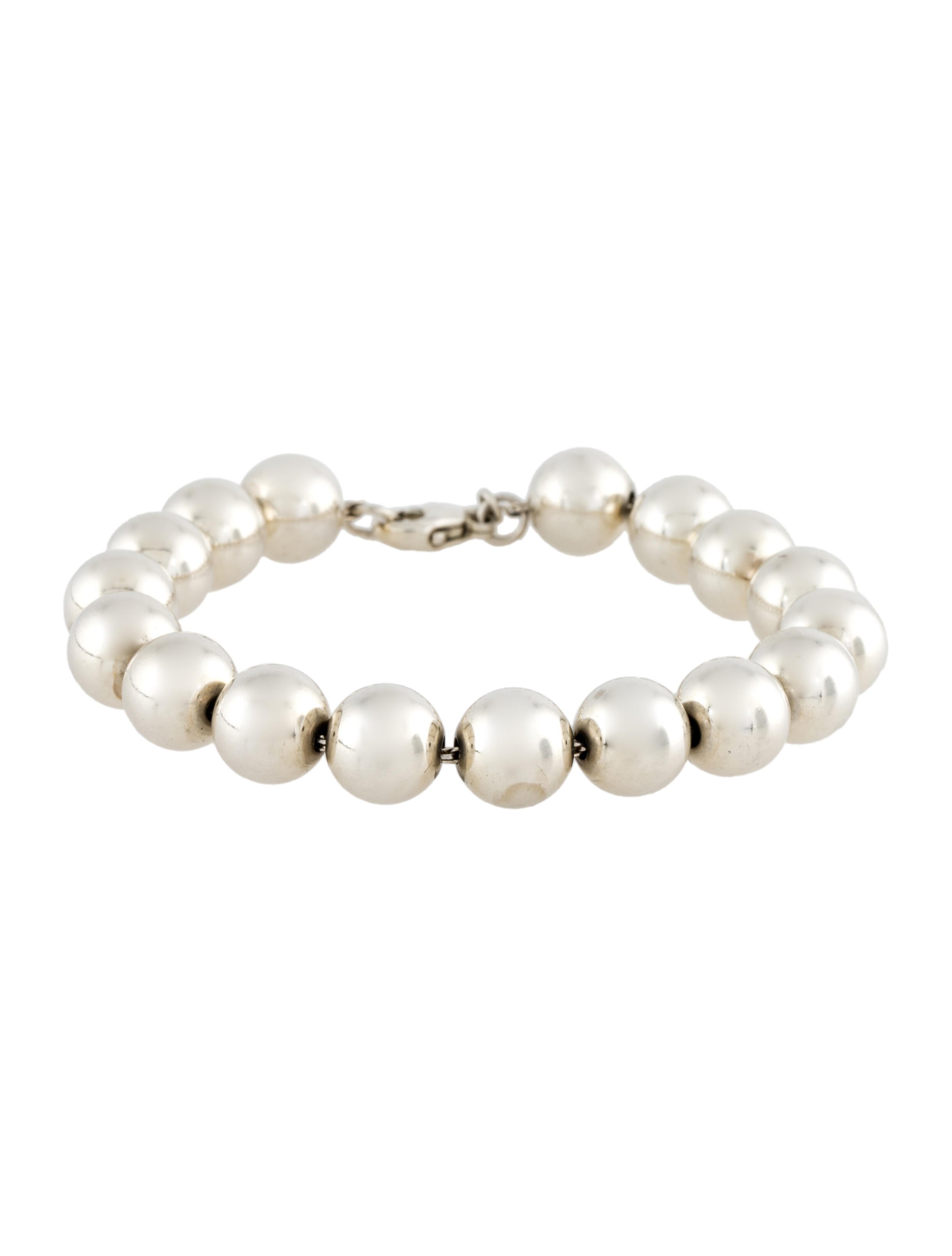 Tiffany & Co. Ball Bracelet - Sterling Silver Bead, Bracelets ...