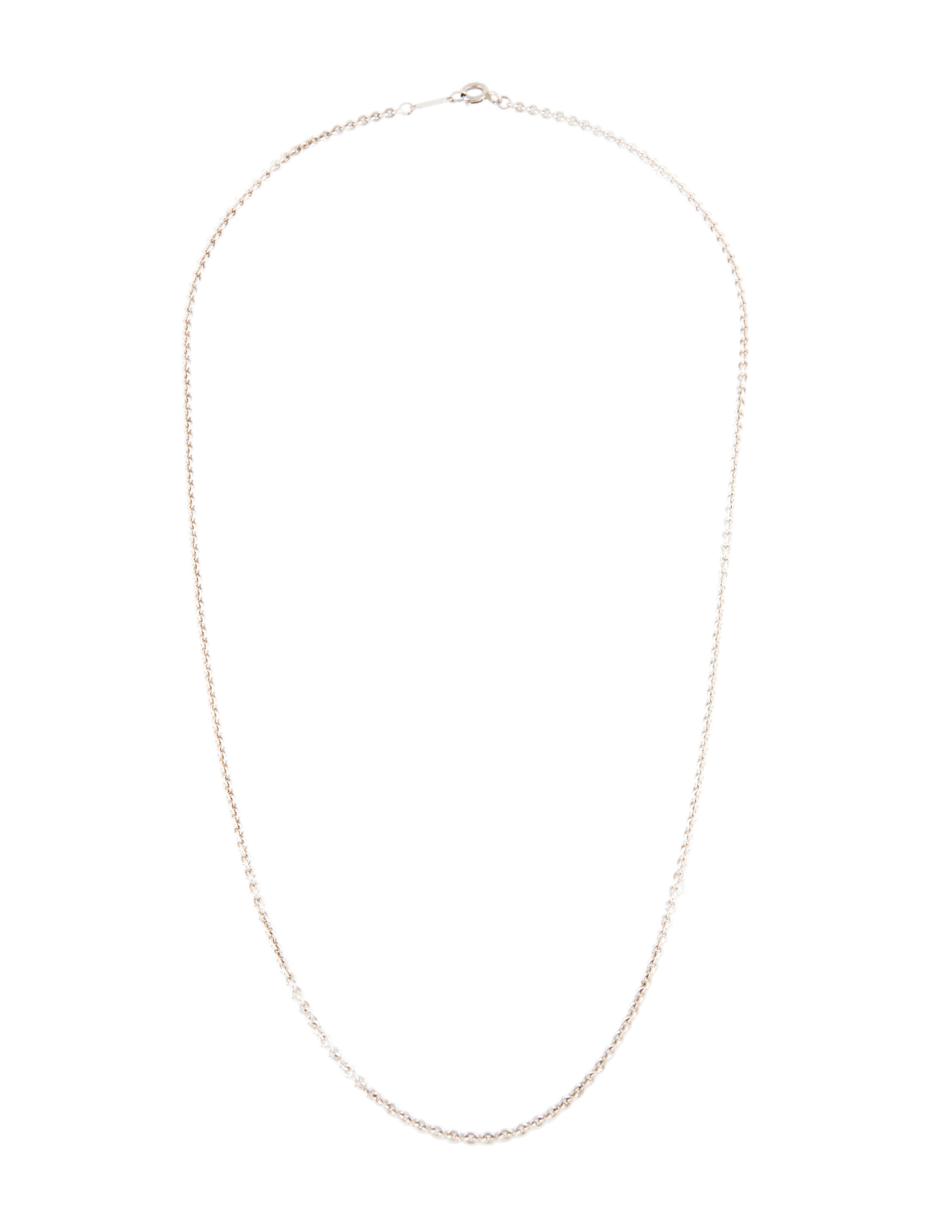 Tiffany & Co. Chain Necklace - Sterling Silver Chain, Necklaces ...