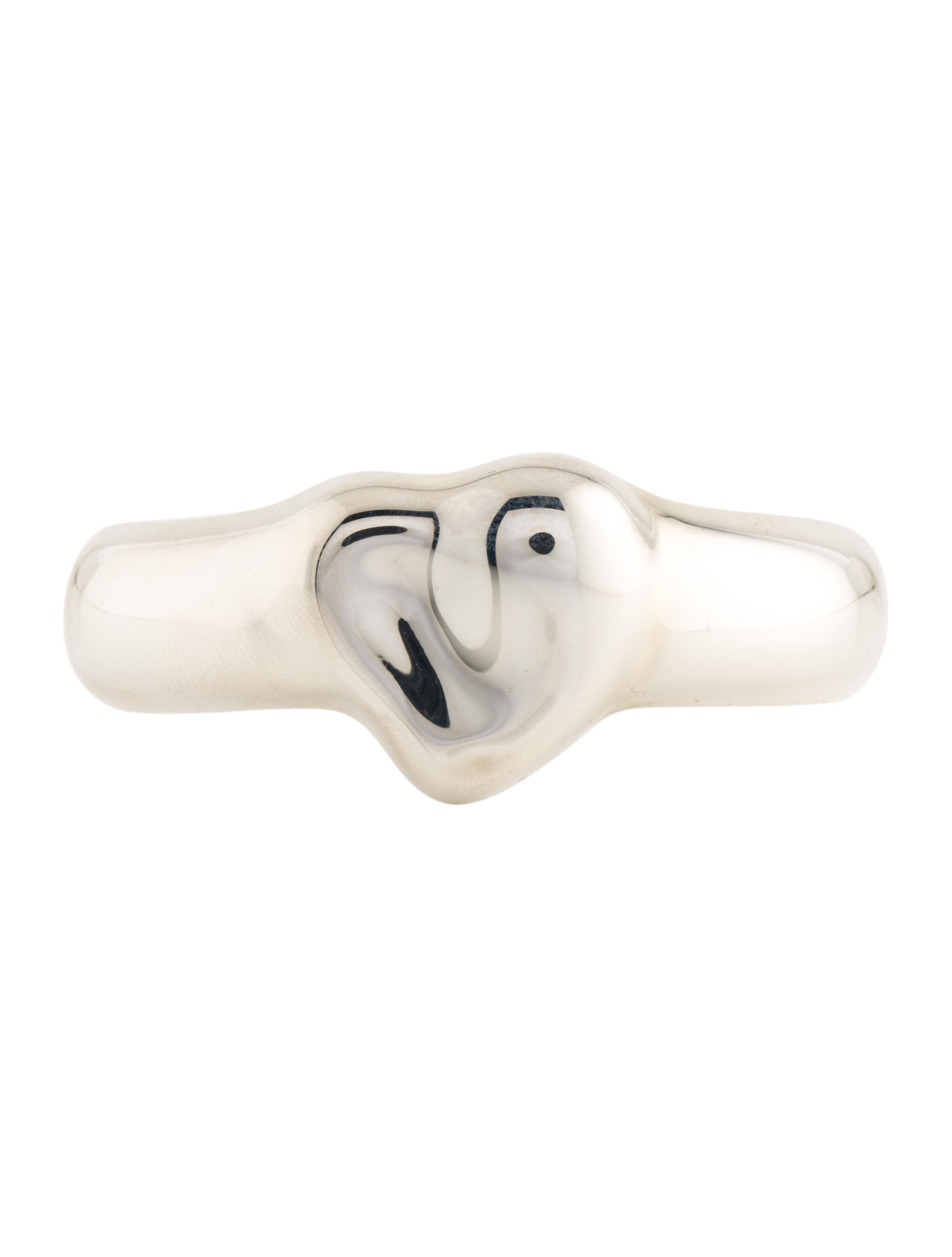 Tiffany & Co. Full Heart Cuff Bracelet - Sterling Silver Cuff ...