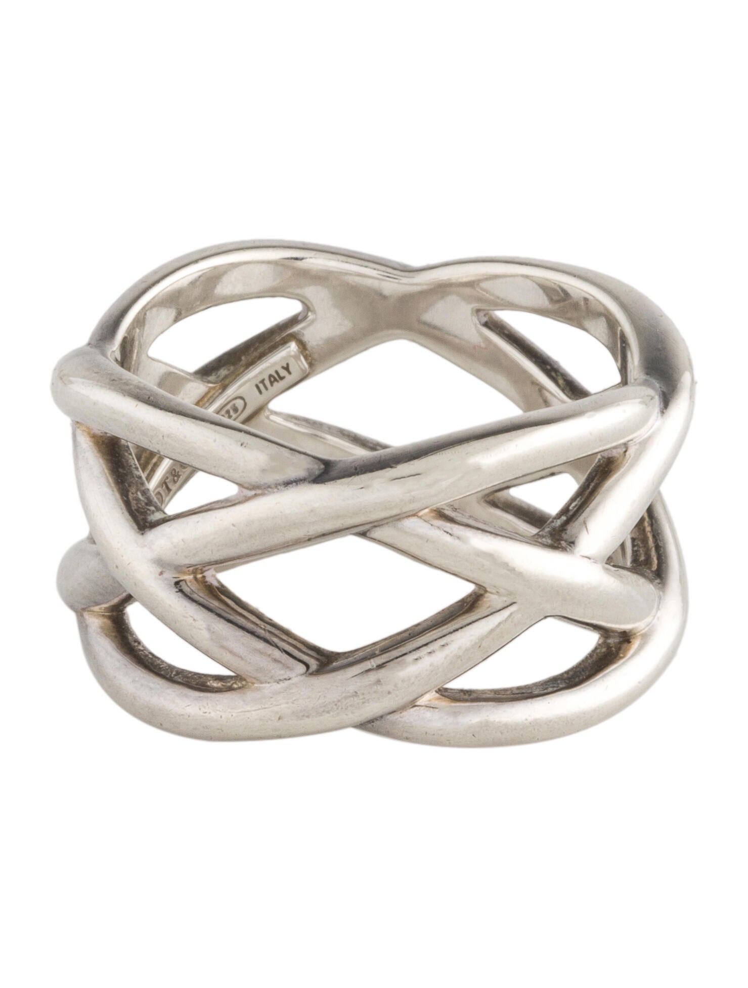 Tiffany & Co. Celtic Knot Band - Sterling Silver Band, Rings ...