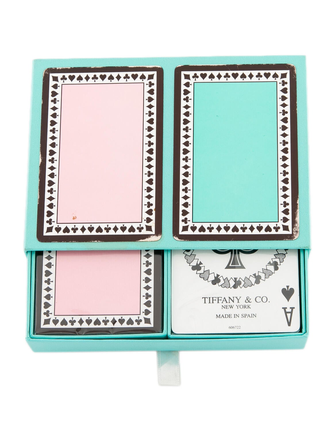 Tiffany & Co. Playing Cards Set - Blue Decorative Accents, Decor ...