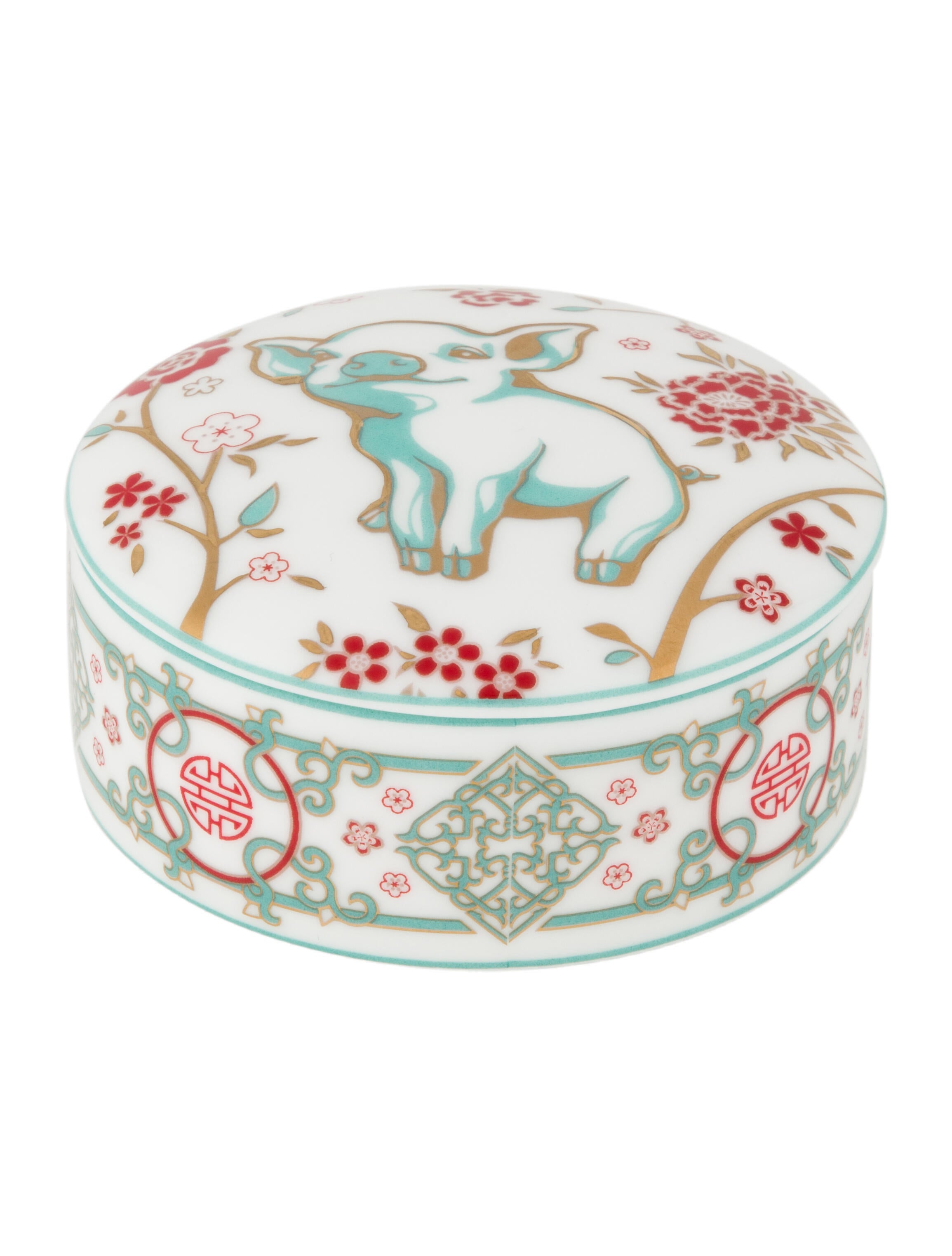 Tiffany & Co. Tiffany Chicks Porcelain Box - Blue Decorative Accents ...