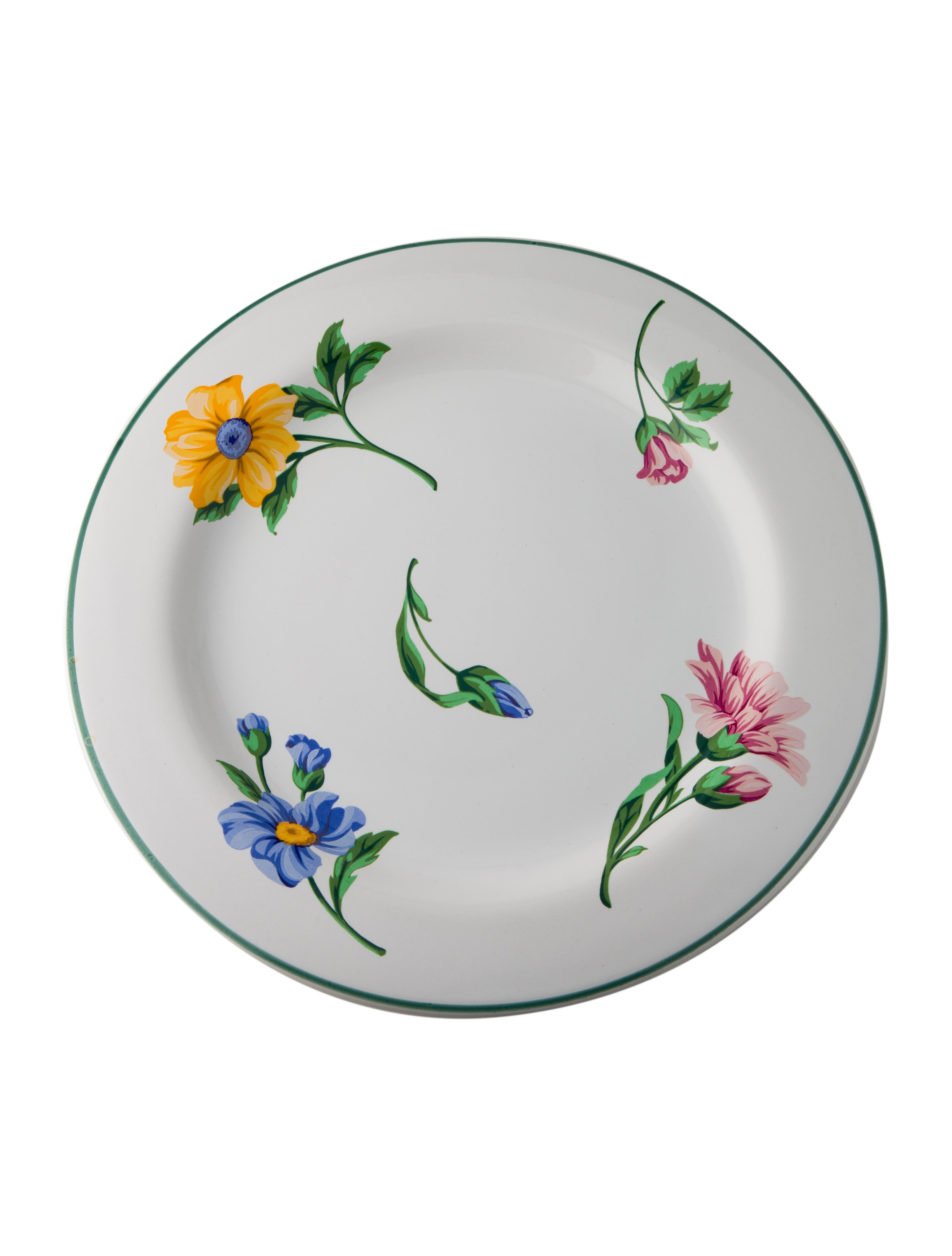 Tiffany & Co. Tiffany & Co. Tiffany Holiday Service Plate - Green, 1 ...