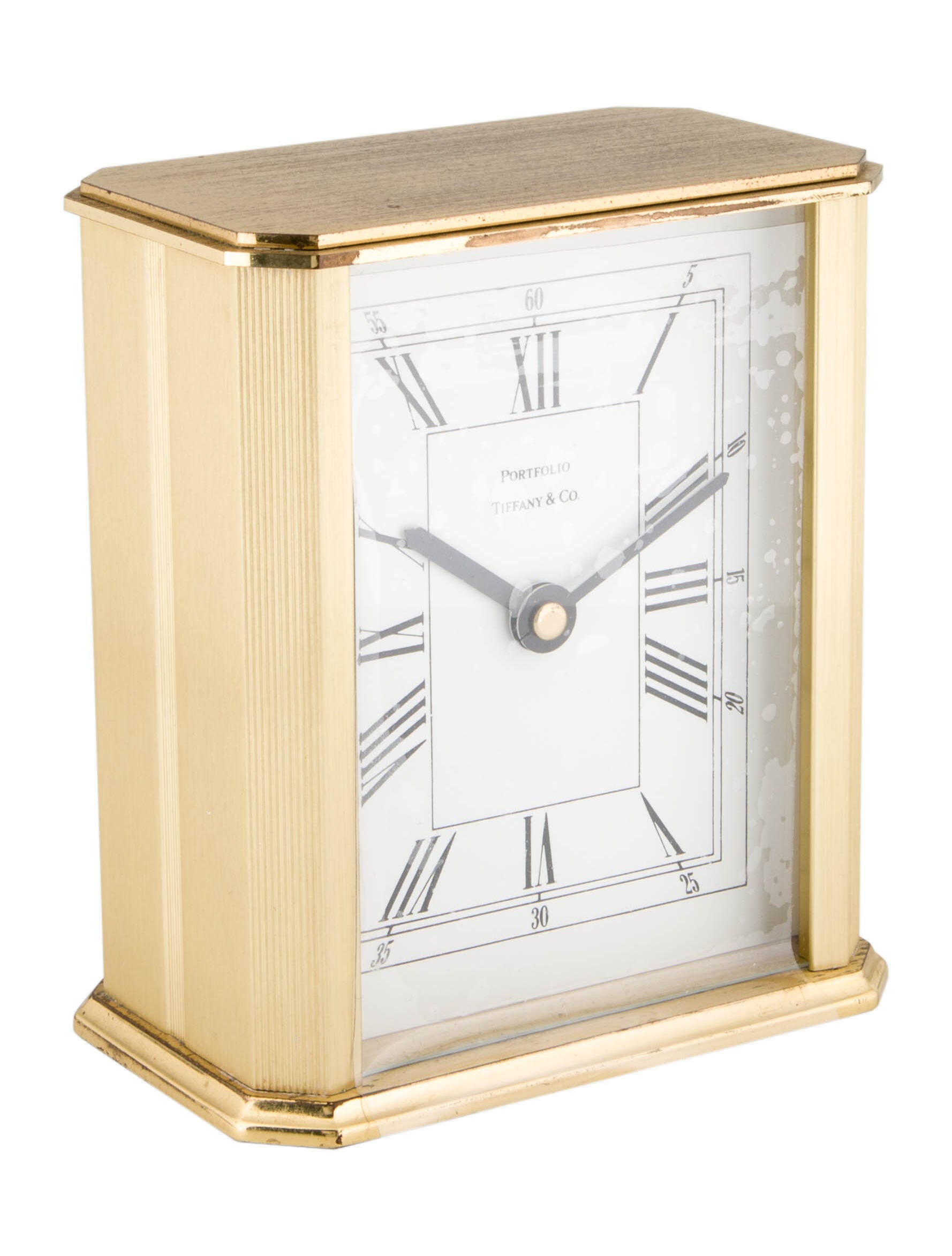 Tiffany & Co. Portfolio Desk Clock - Decorative Accents, Decor ...