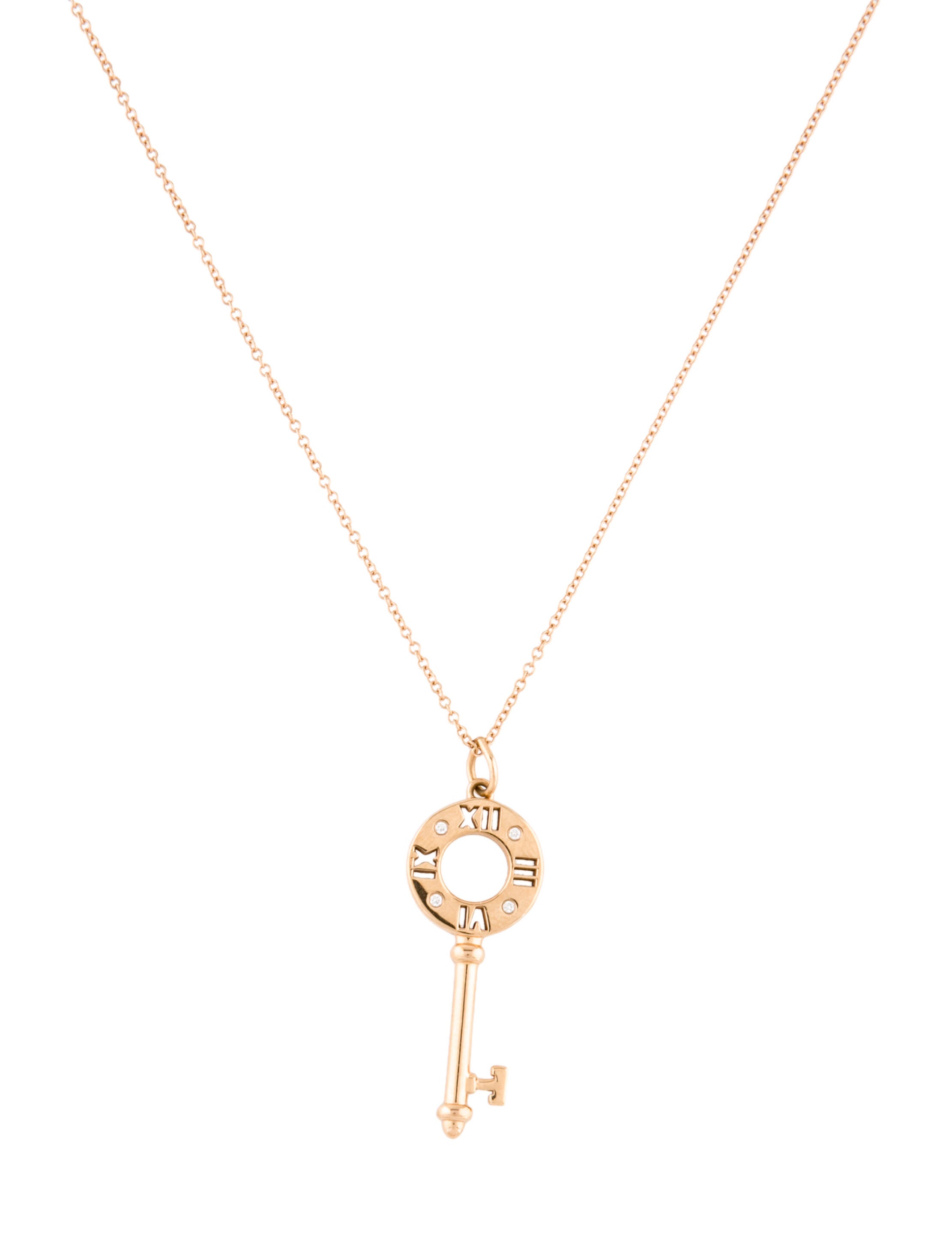 Tiffany & Co. 18K Citrine Olive Leaf Drop Pendant Necklace - 18K Yellow ...