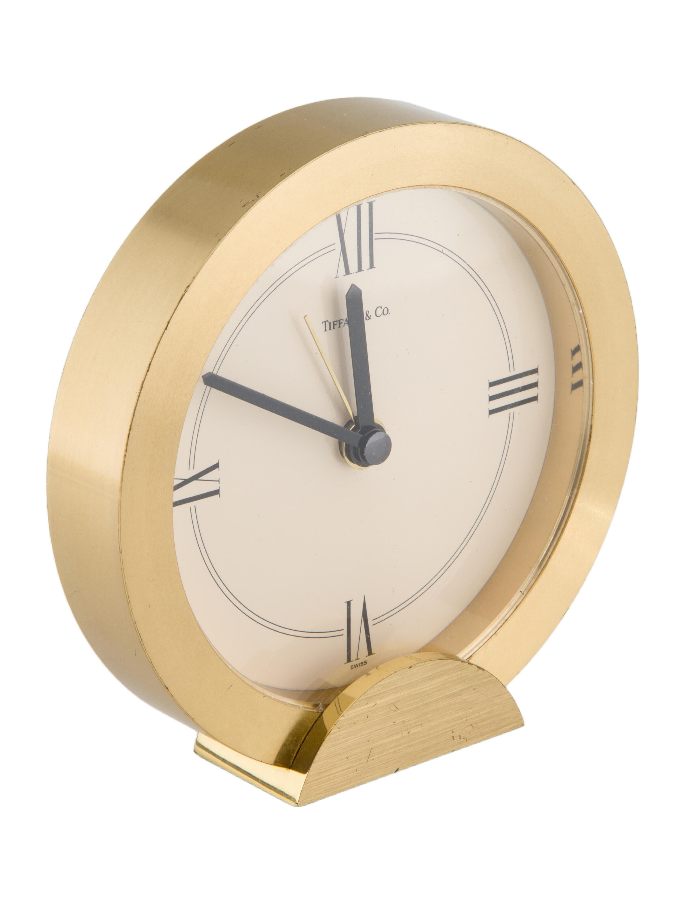 Tiffany & Co. Desk Clock - Gold - TIF225928 | The RealReal