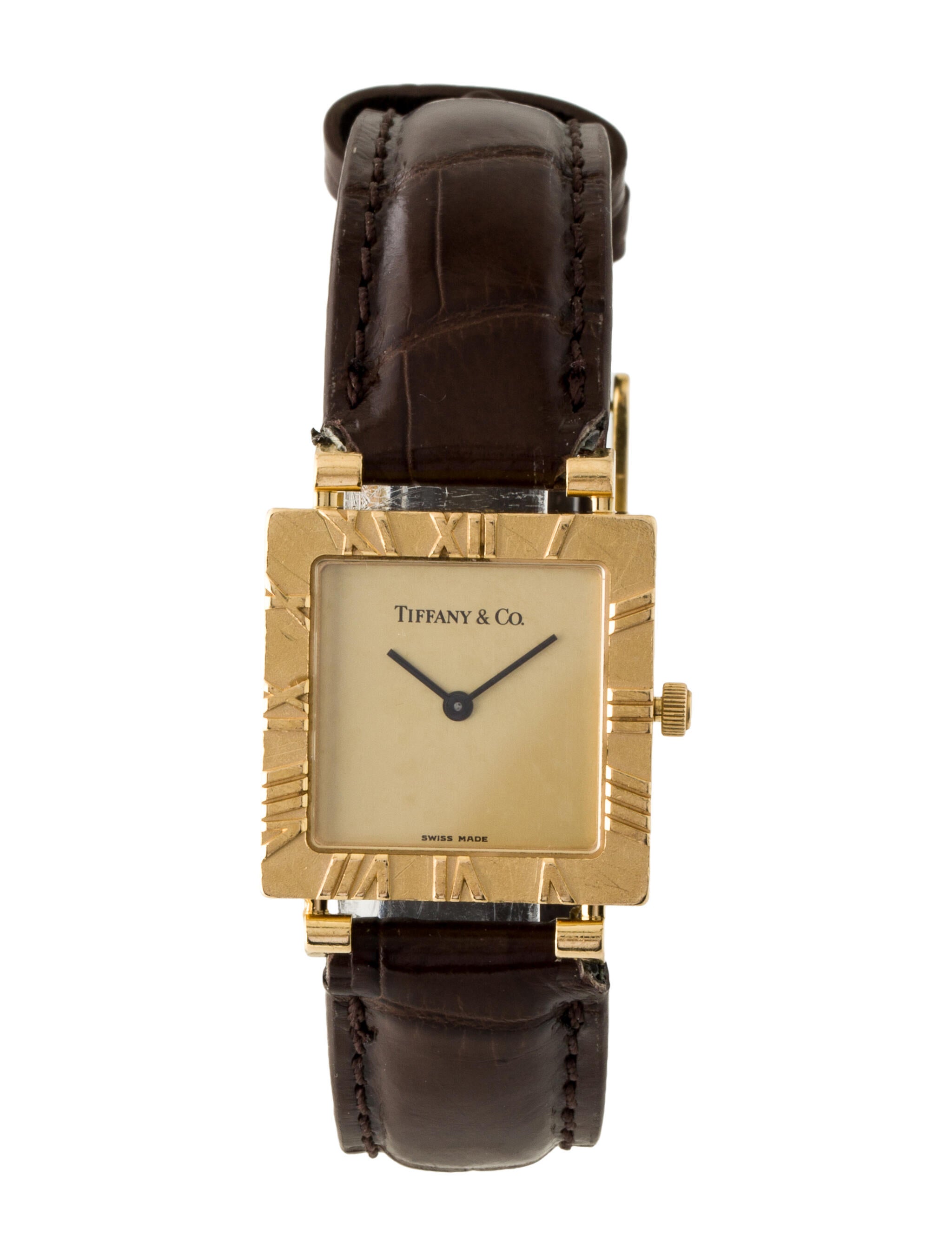 Tiffany & Co. Sapphire Fifth Avenue Cocktail Watch - 18K White Gold ...
