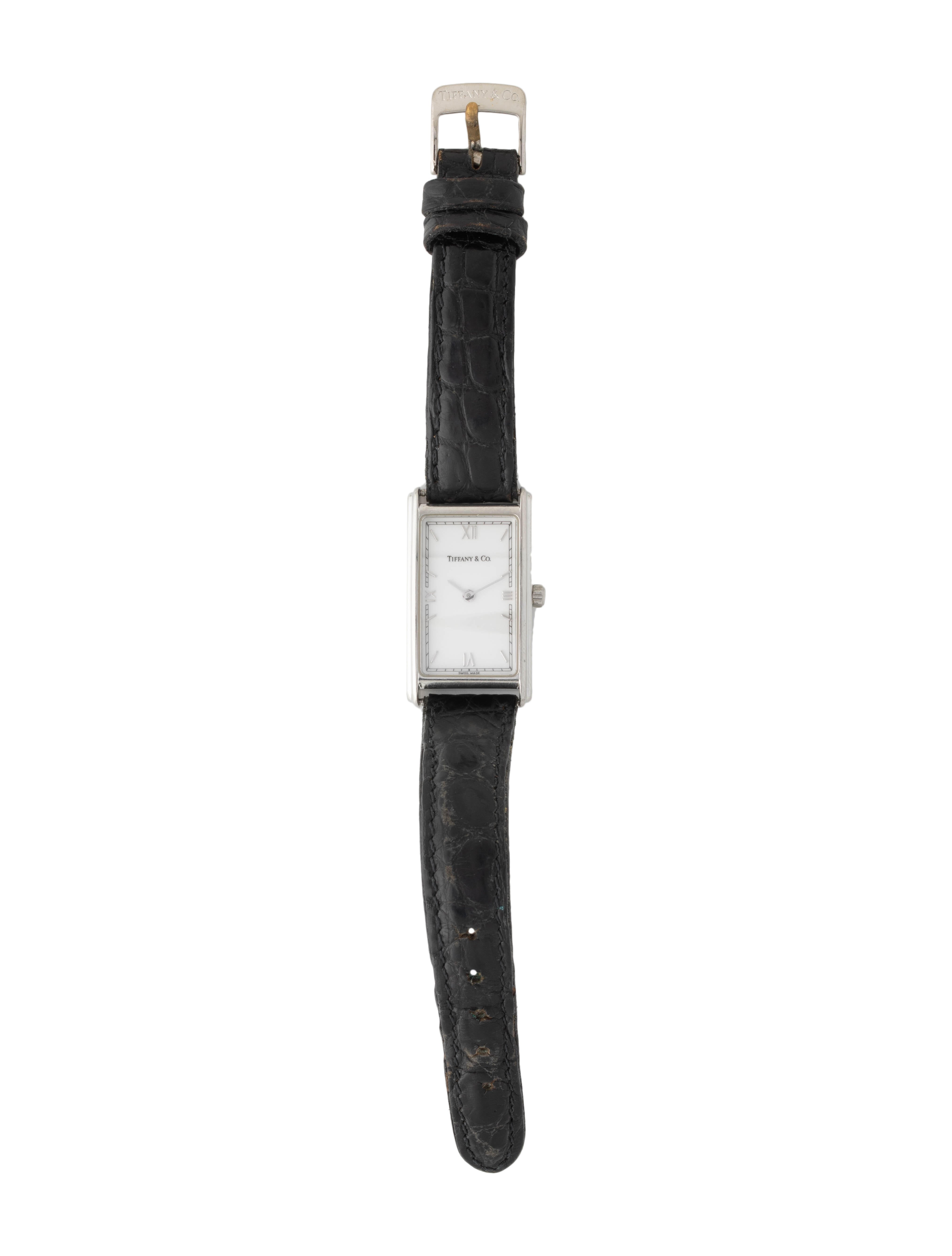 Tiffany & Co. Silver Atlas Watch - TIF55895 | The RealReal