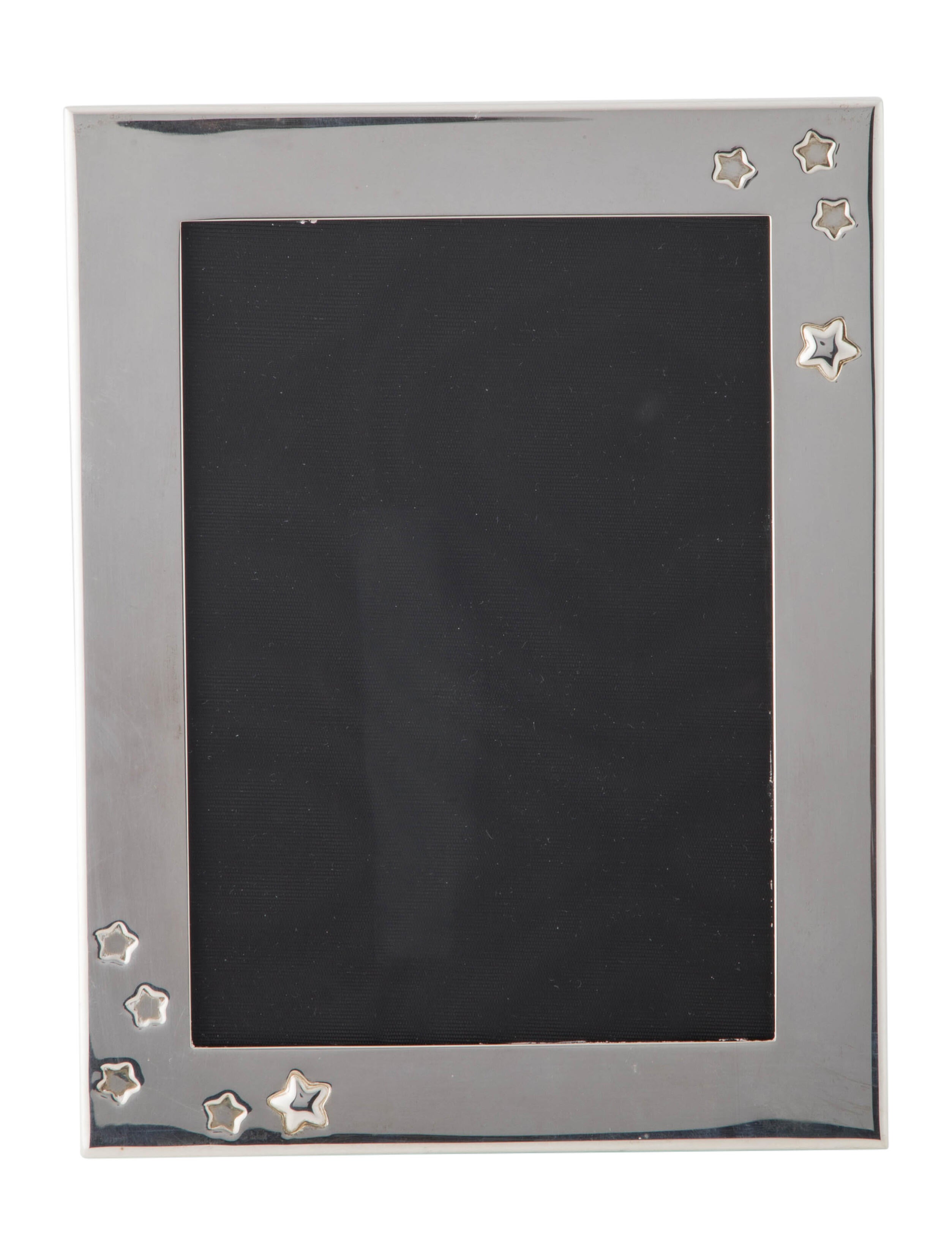 Tiffany & Co. Sterling Silver Stars Picture Frame - Silver Decorative ...