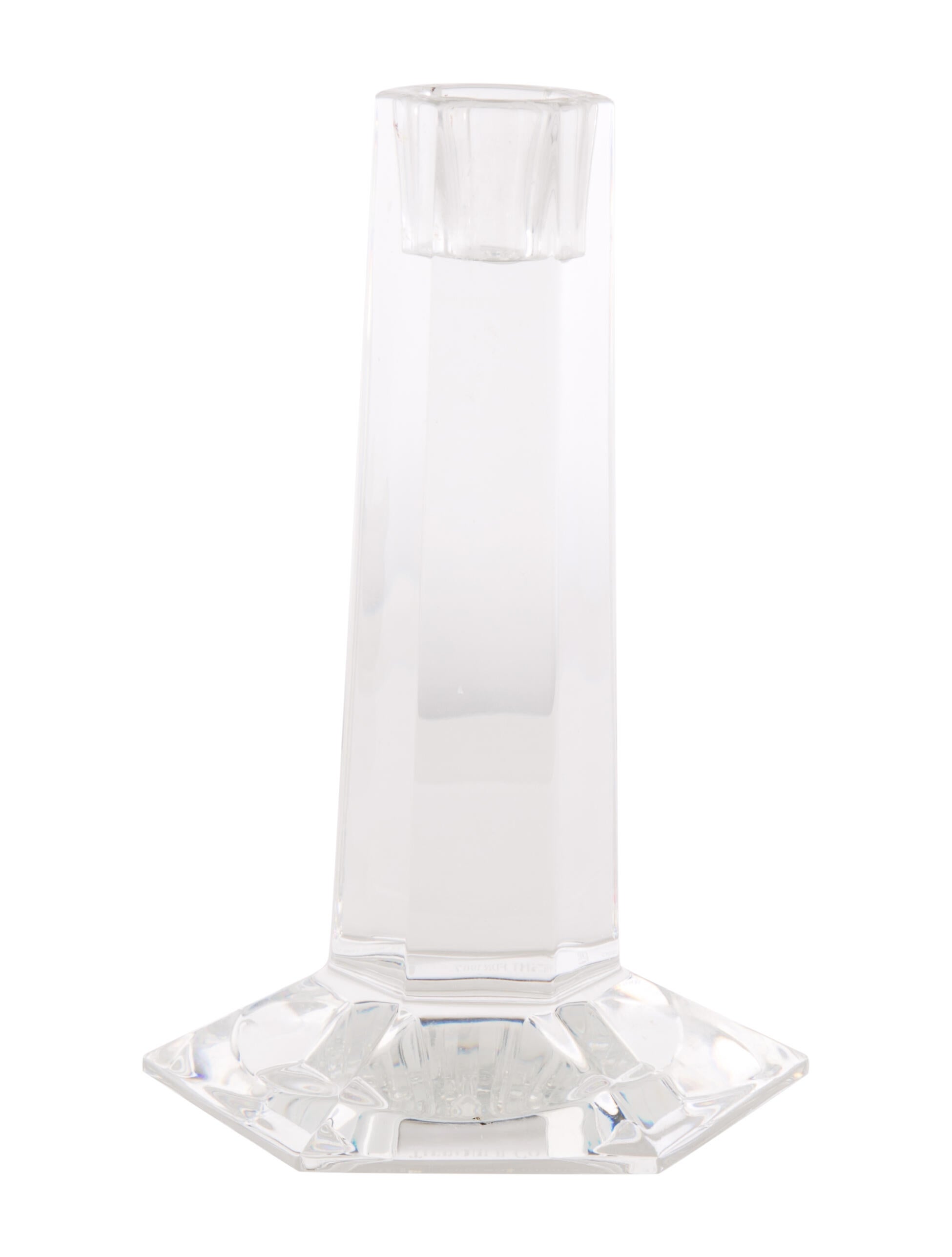 Tiffany & Co. Crystal Candlesticks - Clear Decorative Accents, Decor ...