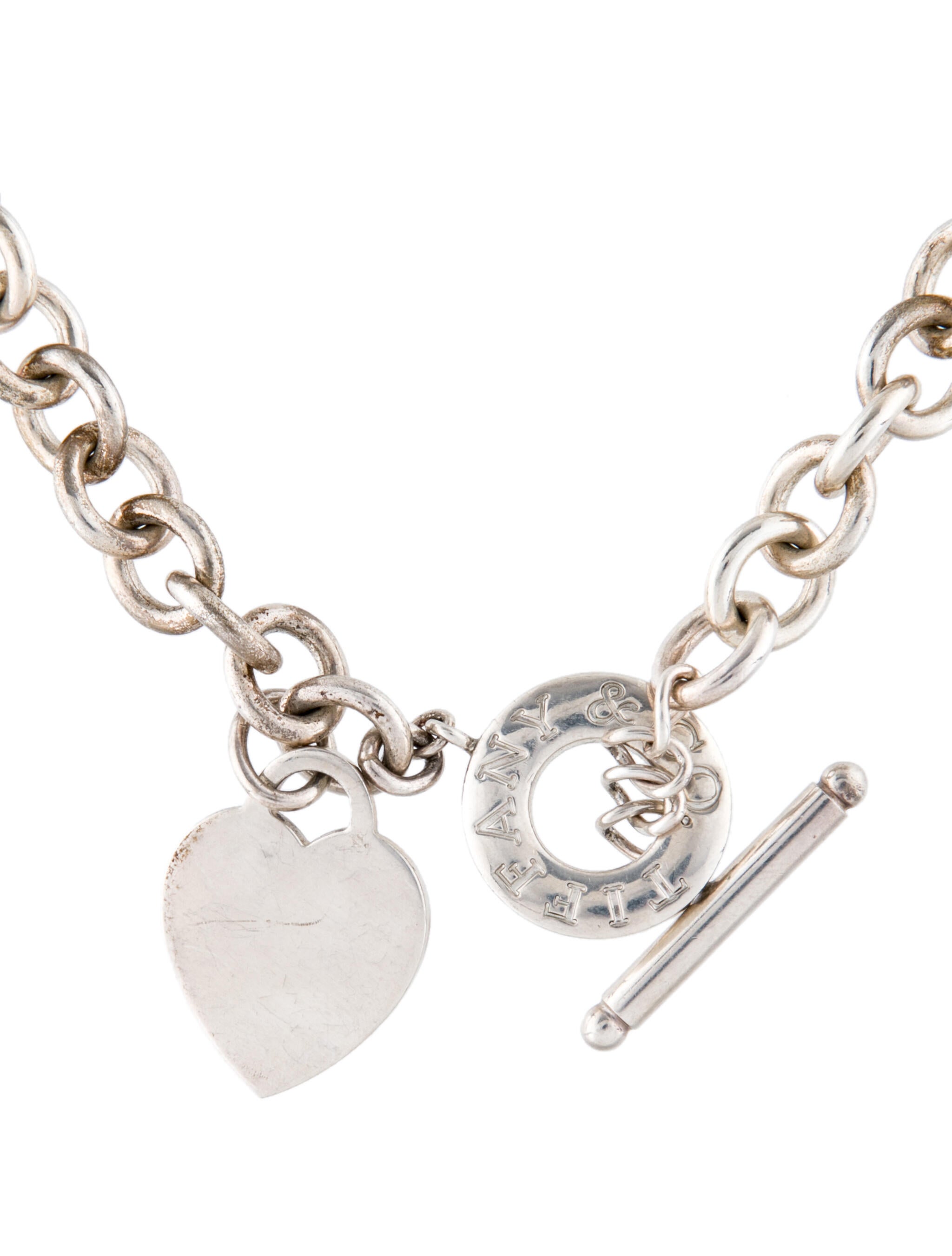 Tiffany & Co. Return to Tiffany Heart Tag Toggle Necklace - Sterling ...