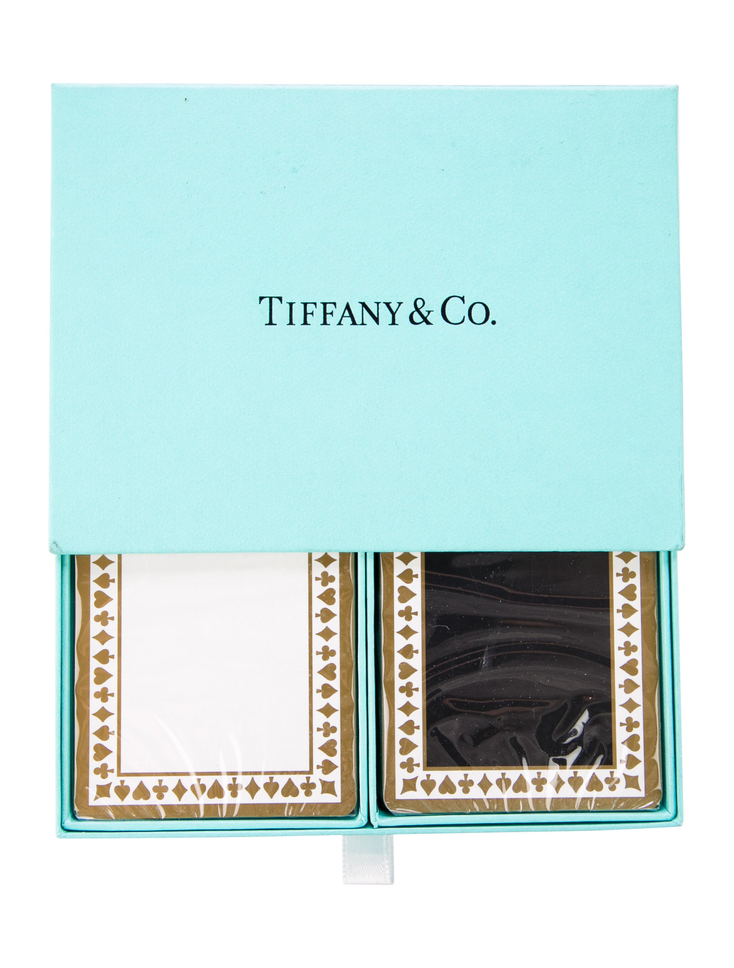 Tiffany & Co. Playing Cards Set - Black Decorative Accents, Decor ...