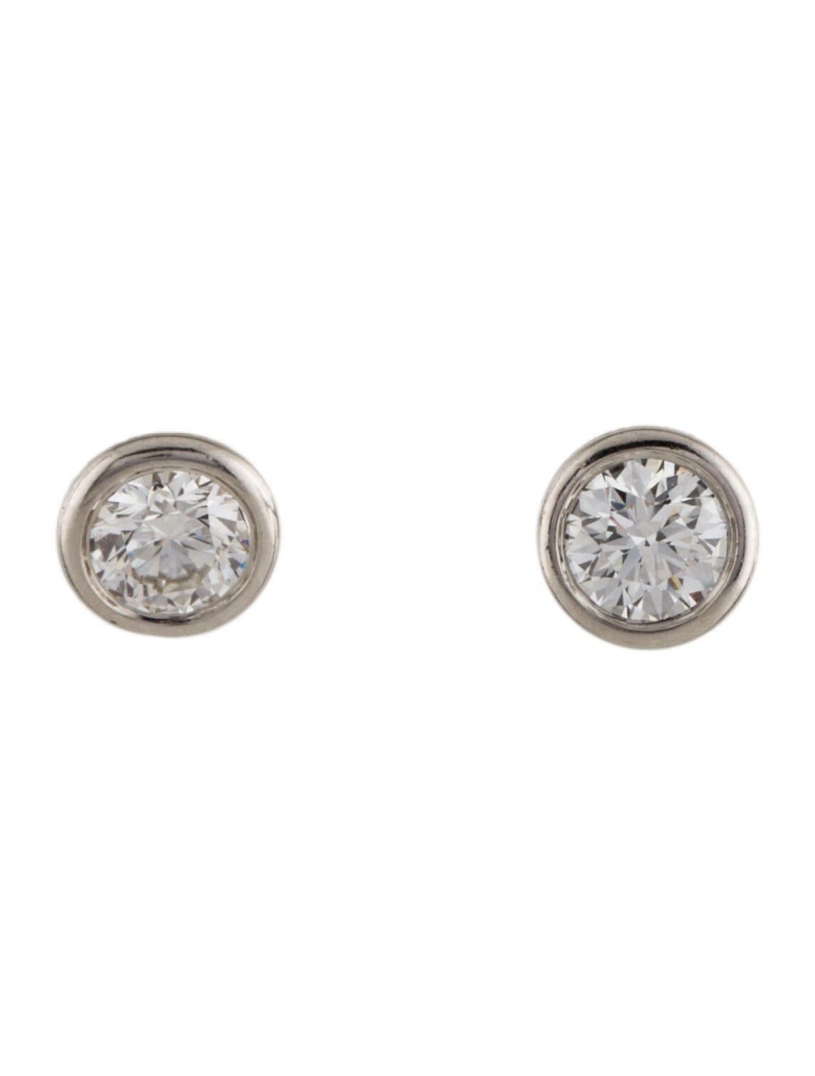 Tiffany & Co. 18K Diamonds by the Yard® Stud Earrings - 18K Yellow Gold ...