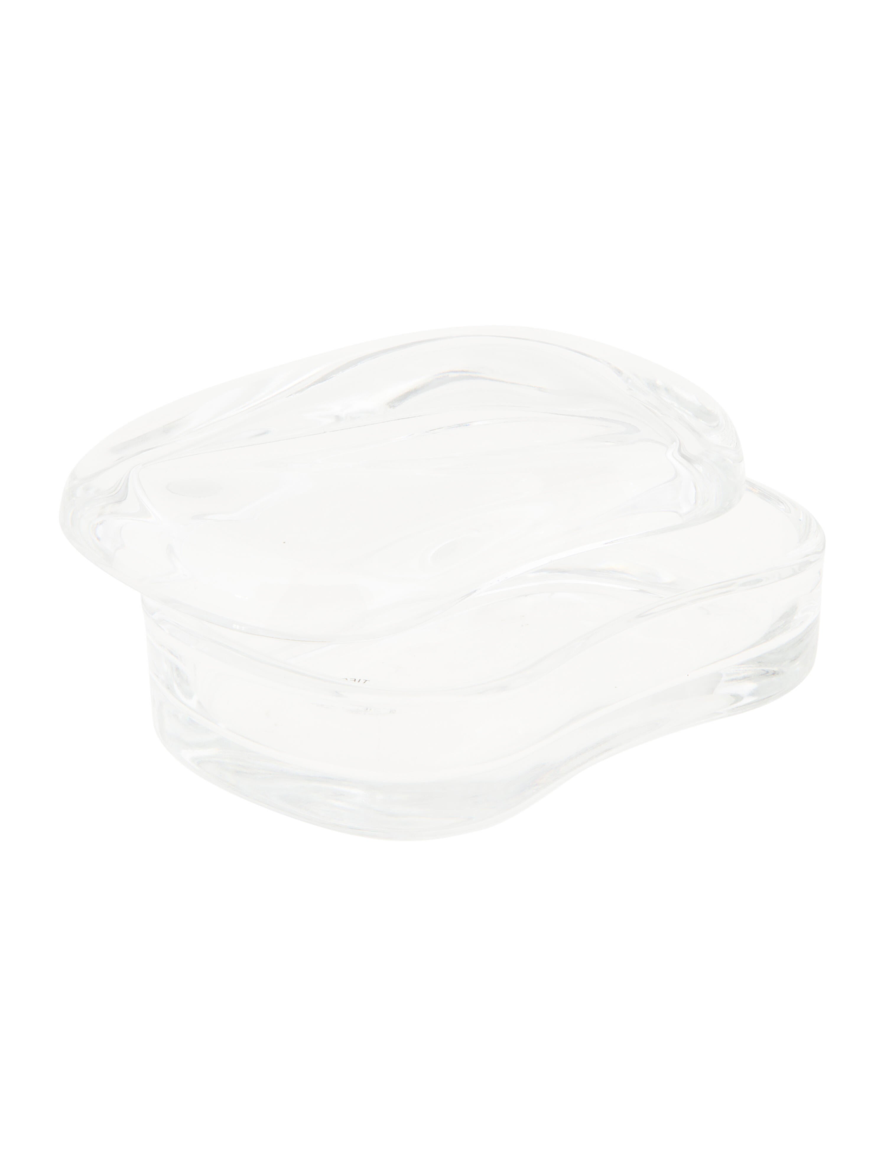 Tiffany & Co. Elsa Peretti Wave Crystal Box - Clear Decorative Accents ...