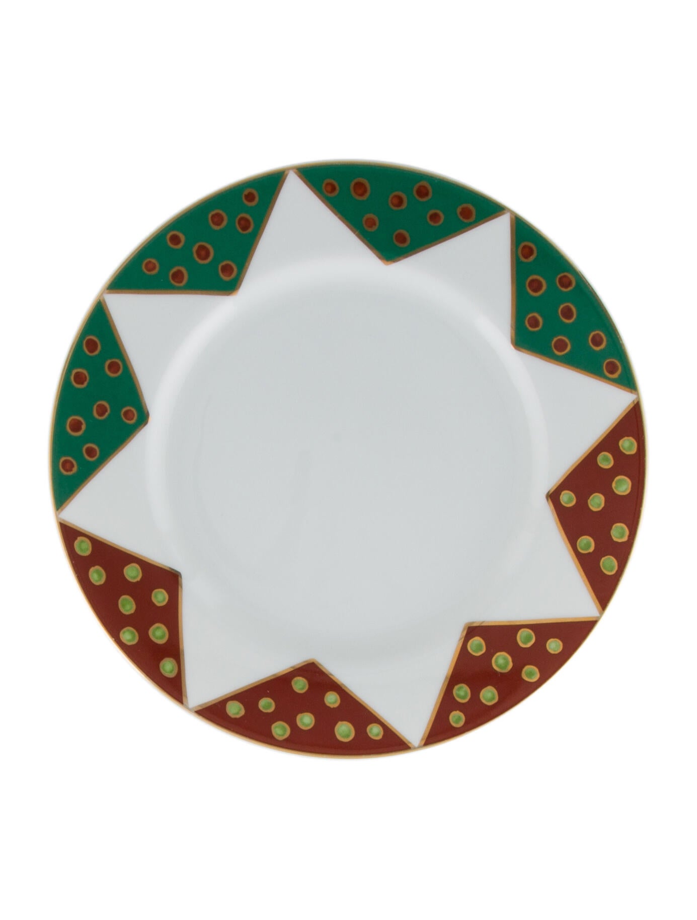 Tiffany & Co. Pair of Este Ceramiche Salad Plates - Blue, 2 pieces ...