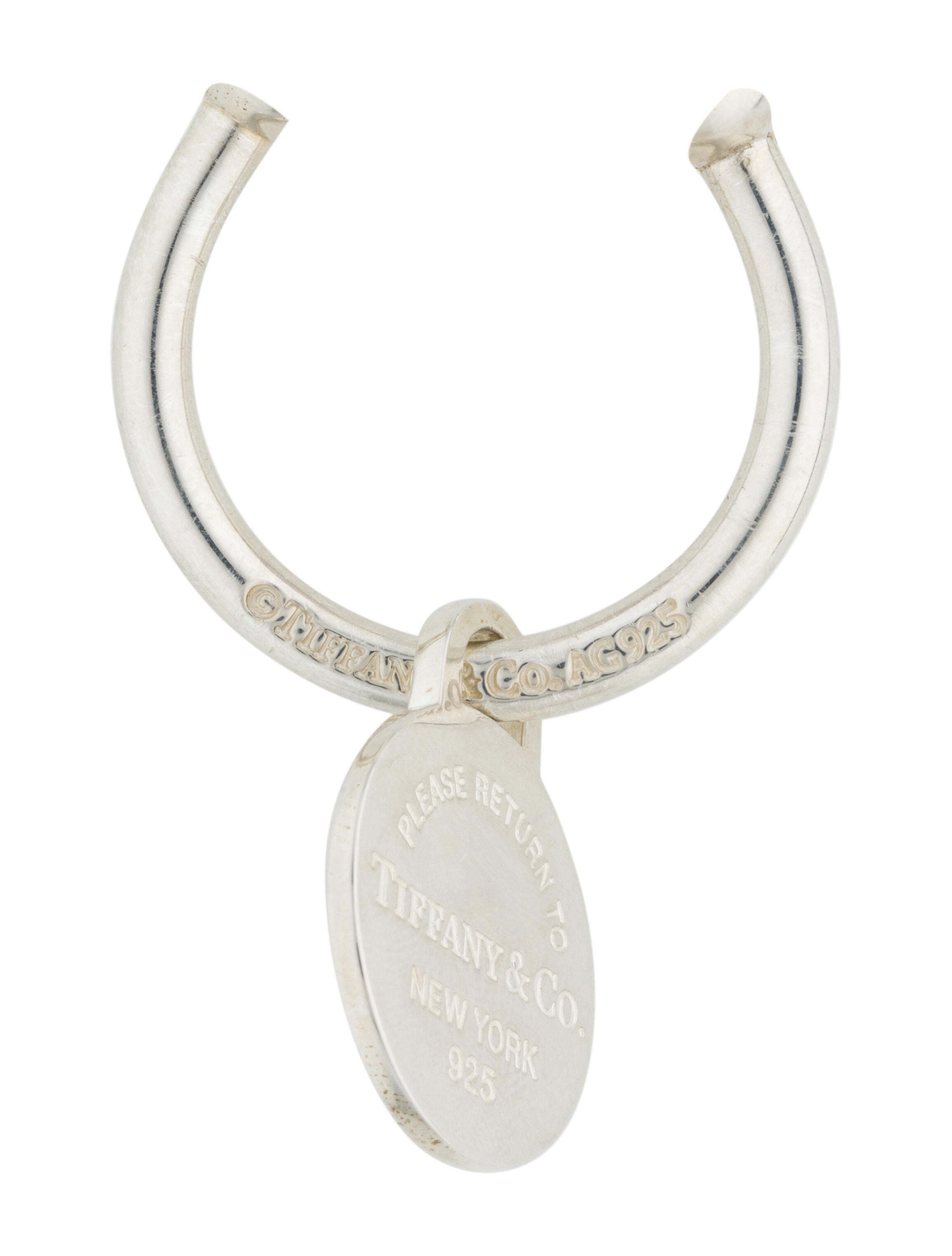 Tiffany & Co. Horseshoe Keyring - Silver Keychains, Accessories ...