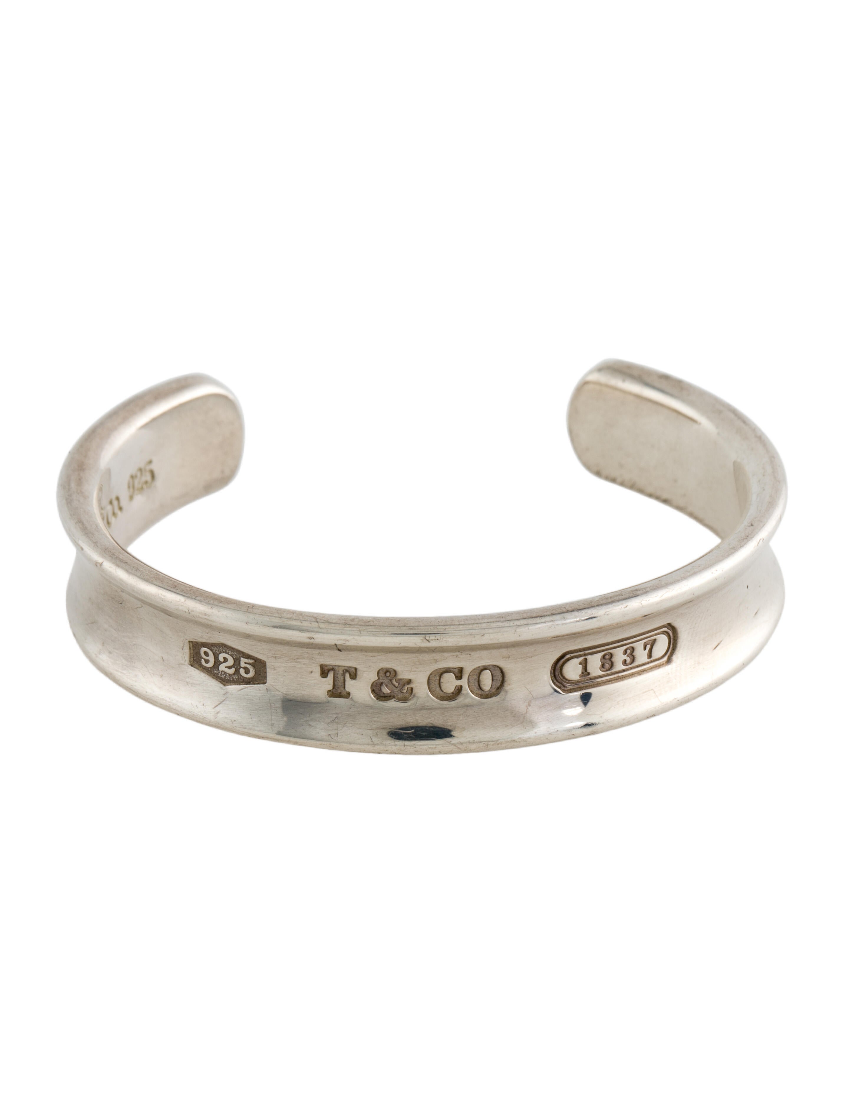 Tiffany & Co. 1837 Cuff - Sterling Silver Cuff, Bracelets - TIF234138 ...