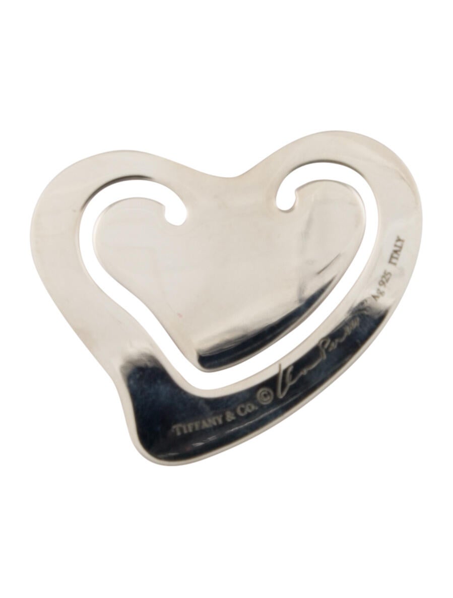 Tiffany & Co. Bookmark Elsa Peretti Heart - Silver Decorative Accents ...