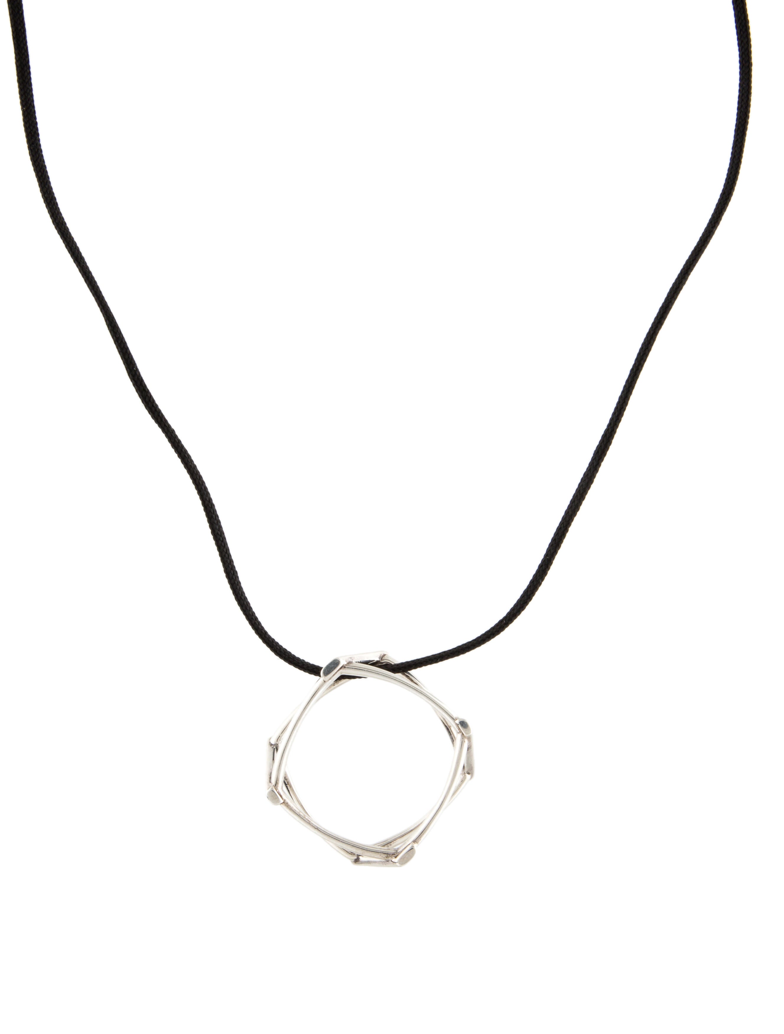 Tiffany & Co. Torque Pendant Necklace - Sterling Silver Pendant ...