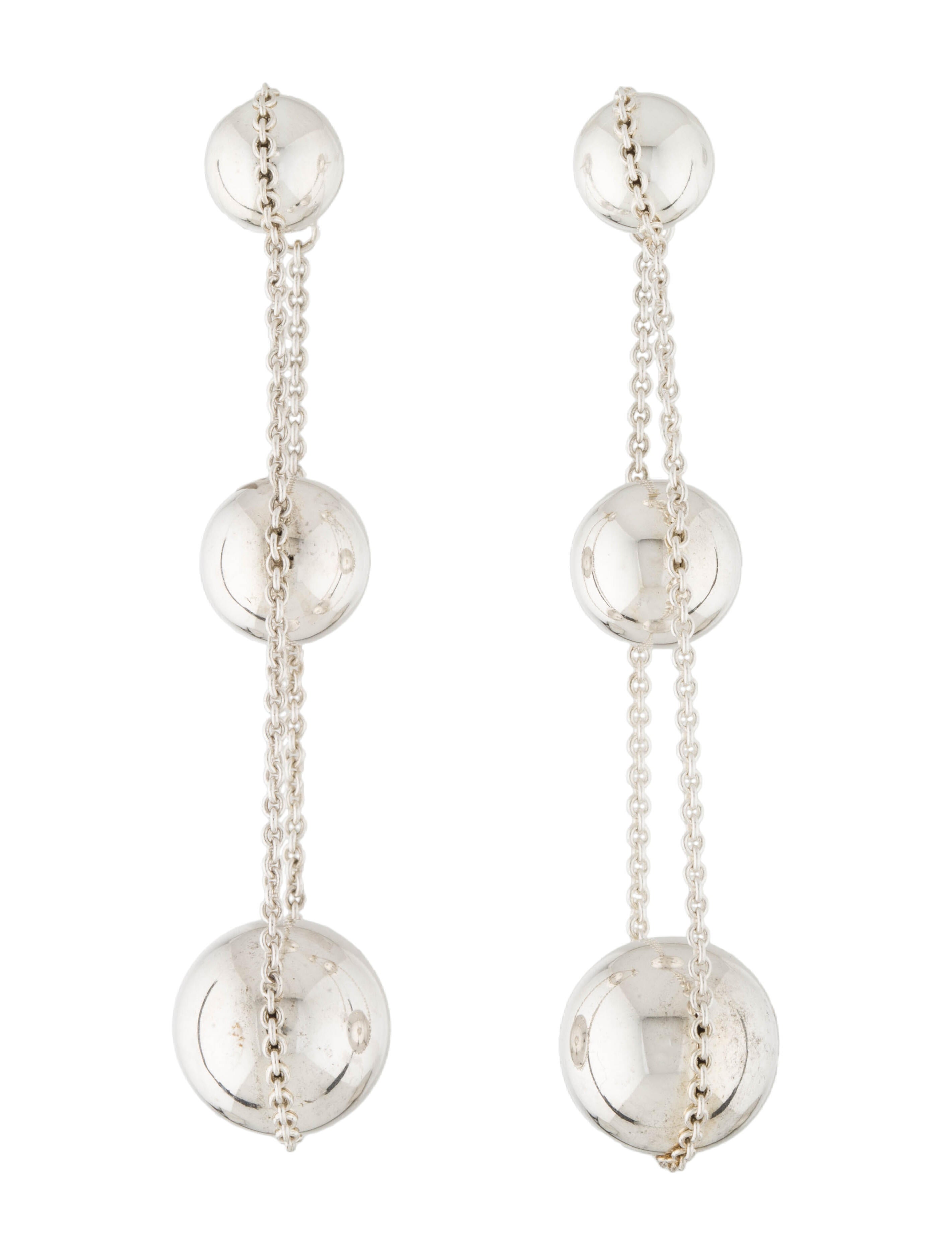 Tiffany & Co. HardWear Triple Drop Earrings - 14K Yellow Gold Drop ...