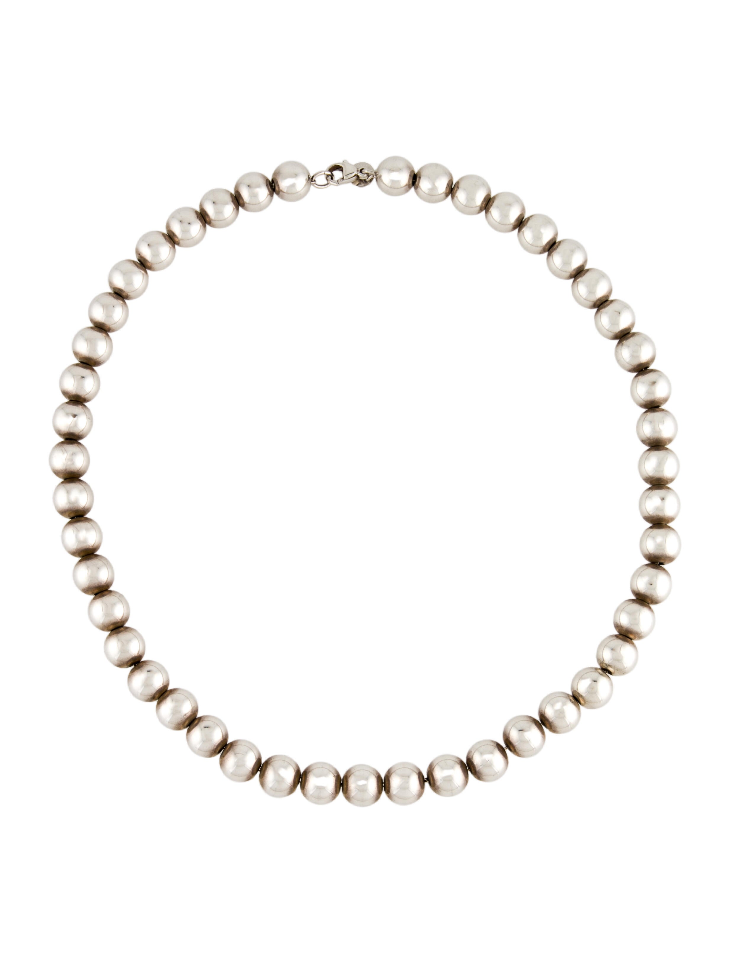 Erickson Beamon Beaded Tribute Necklace - Brass Bead Strand, Necklaces ...