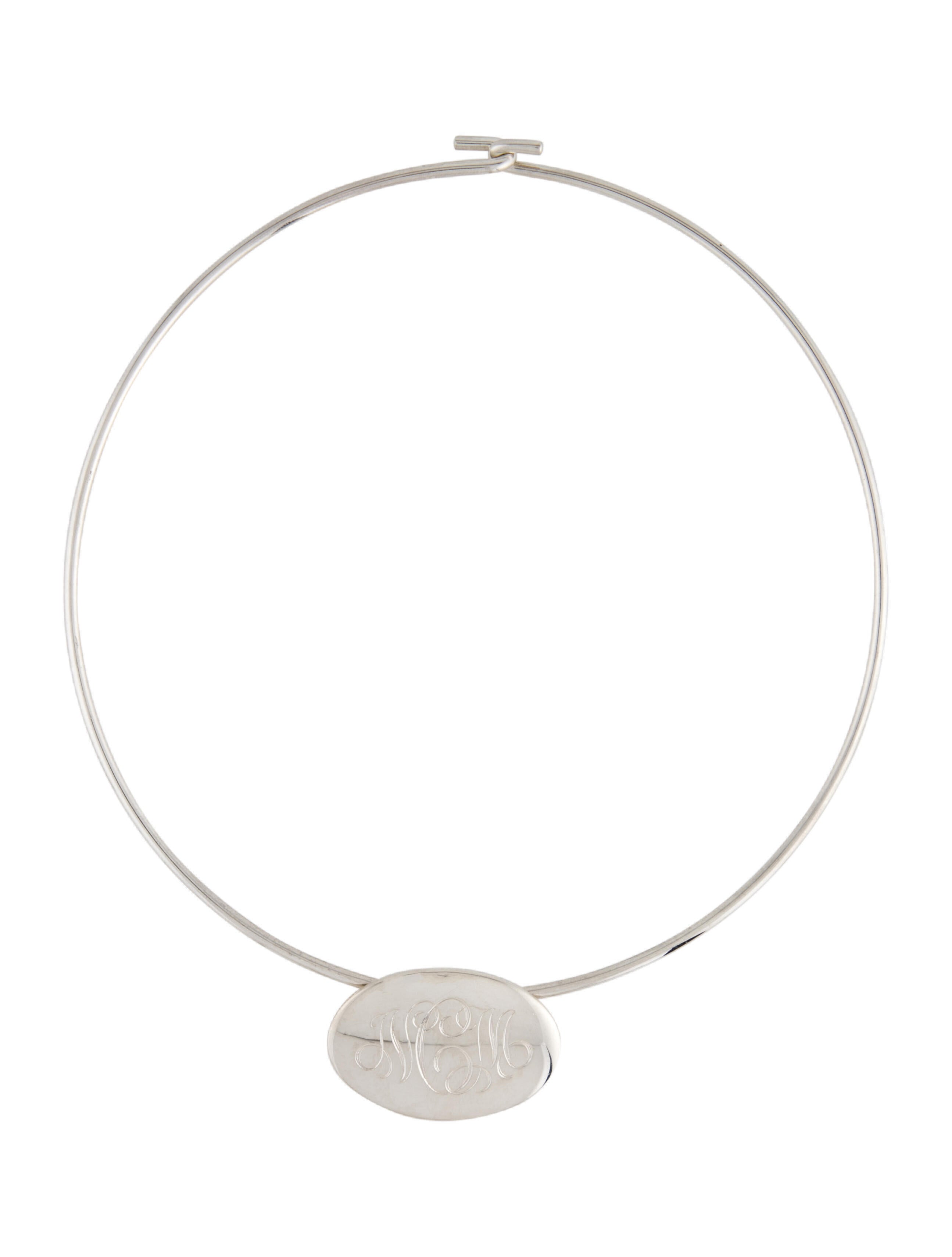 Tiffany & Co. Oval Wire Choker Necklace - Choker, Necklaces - TIF237454 ...