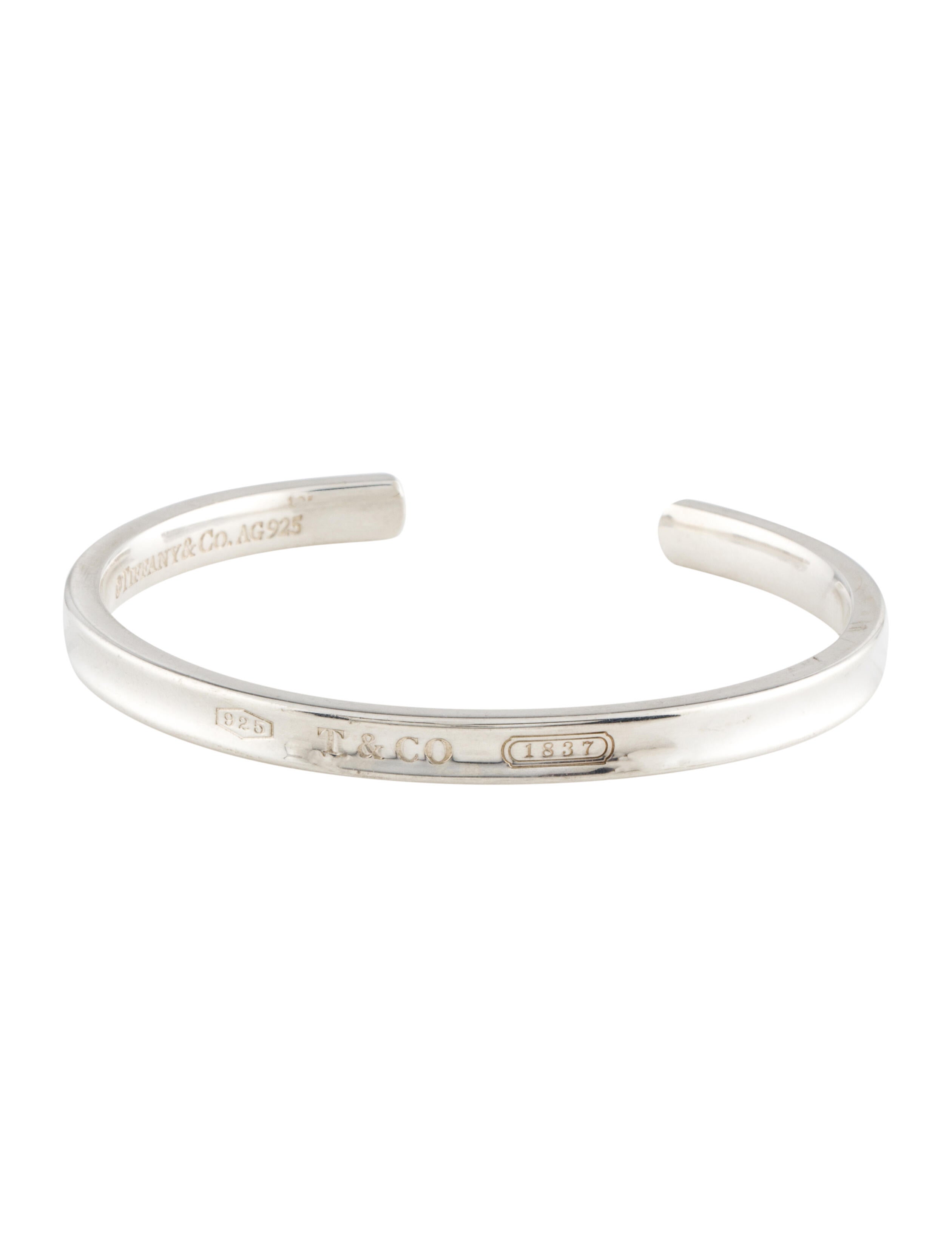 Tiffany & Co. 1837 Cuff Band - Sterling Silver Cuff, Bracelets ...