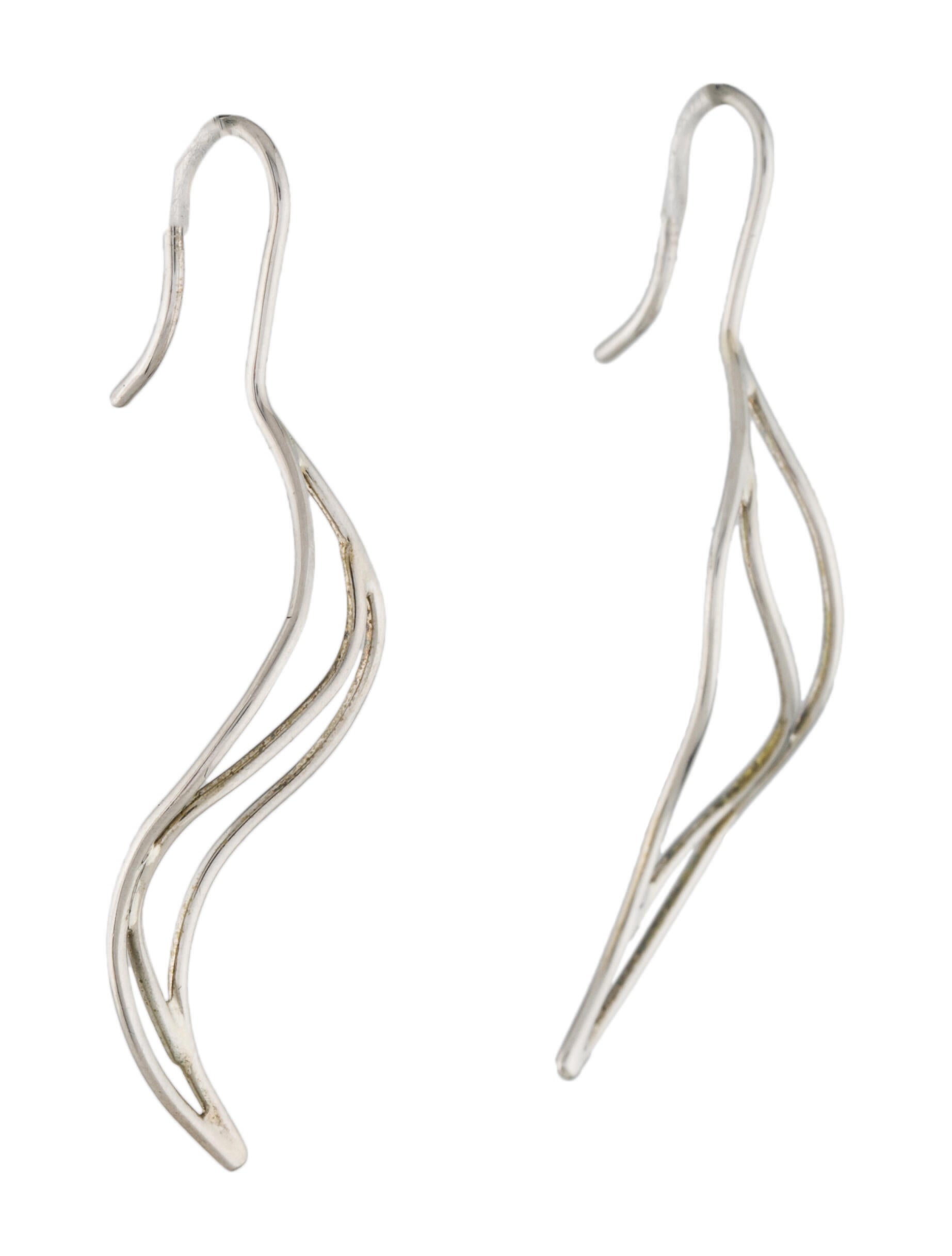 Tiffany & Co. Yellow Sapphire & Diamond Star Drop Earrings - 950 ...