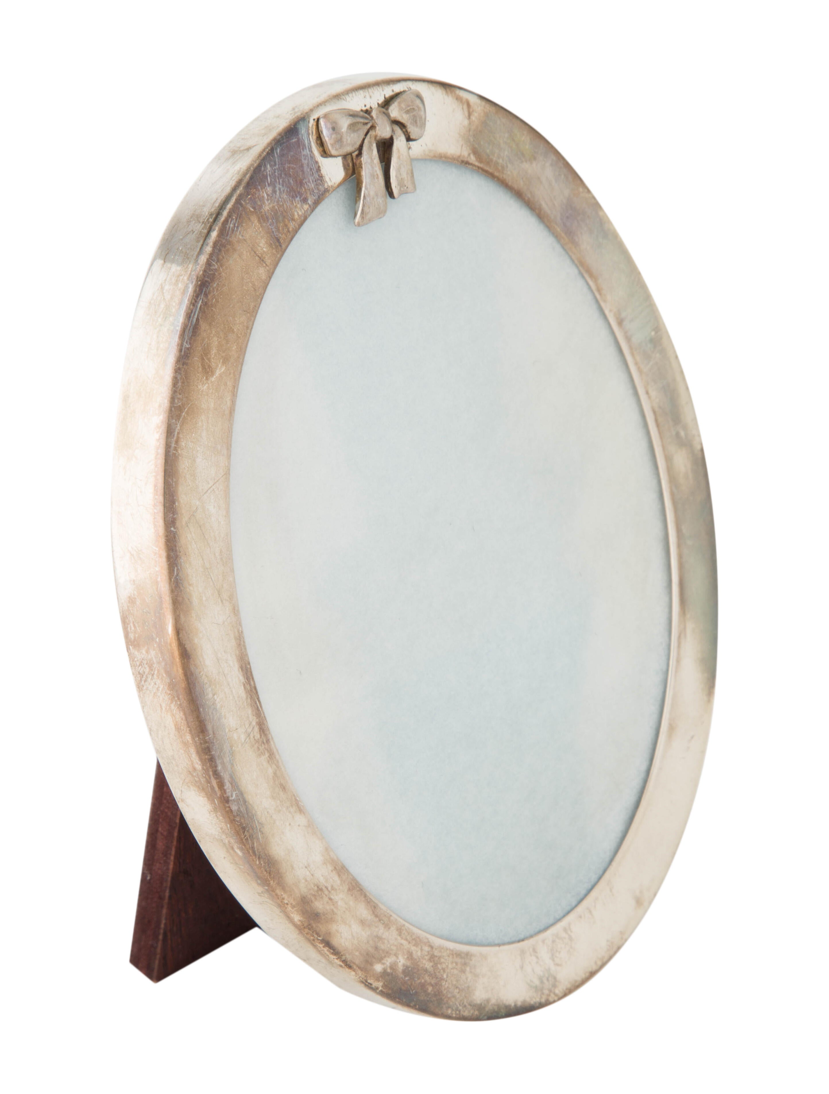 Tiffany & Co. Sterling Oval Picture Frame - Silver Decorative Accents ...