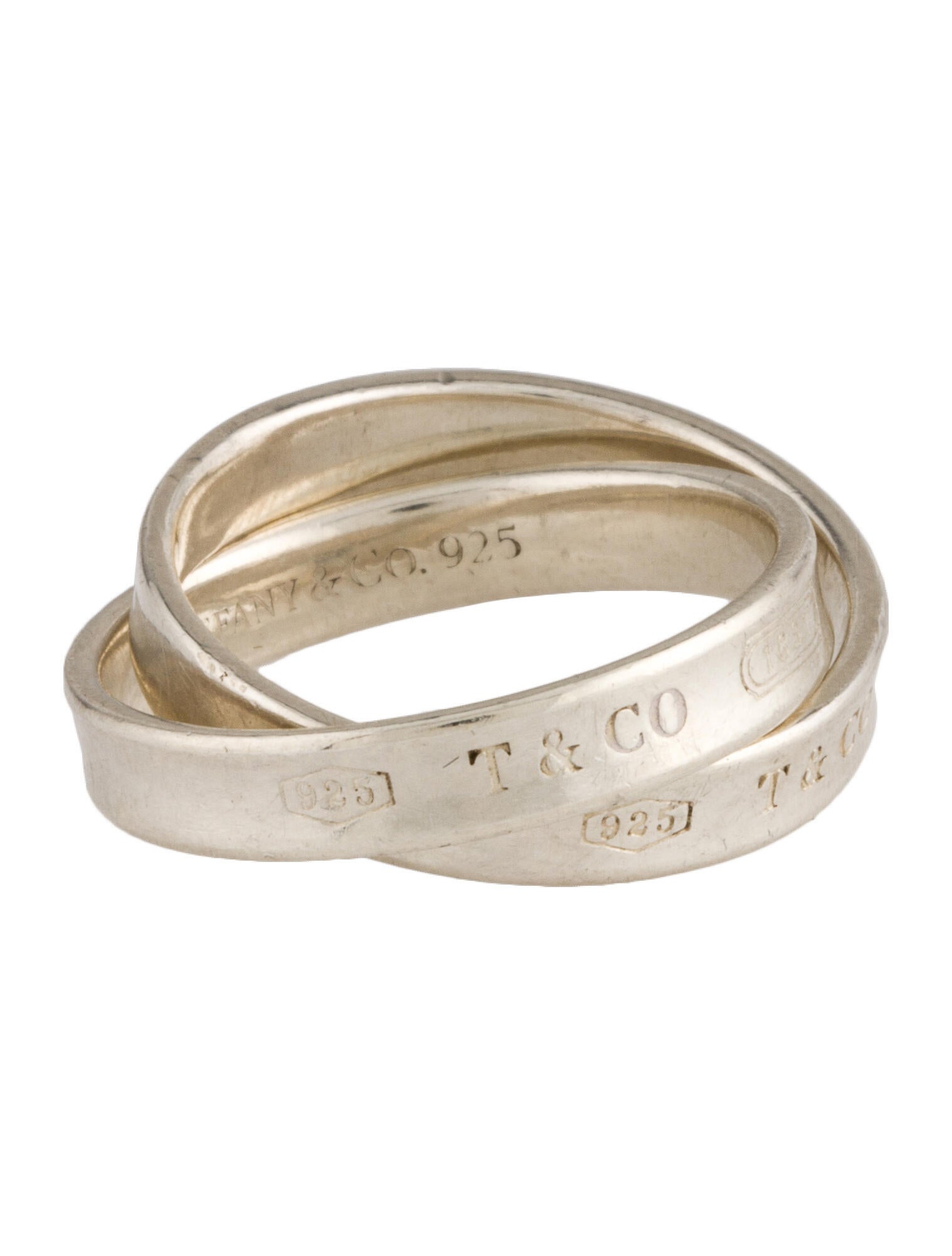 Tiffany & Co. Tiffany 1837® Interlocking Circles Ring - Sterling Silver ...