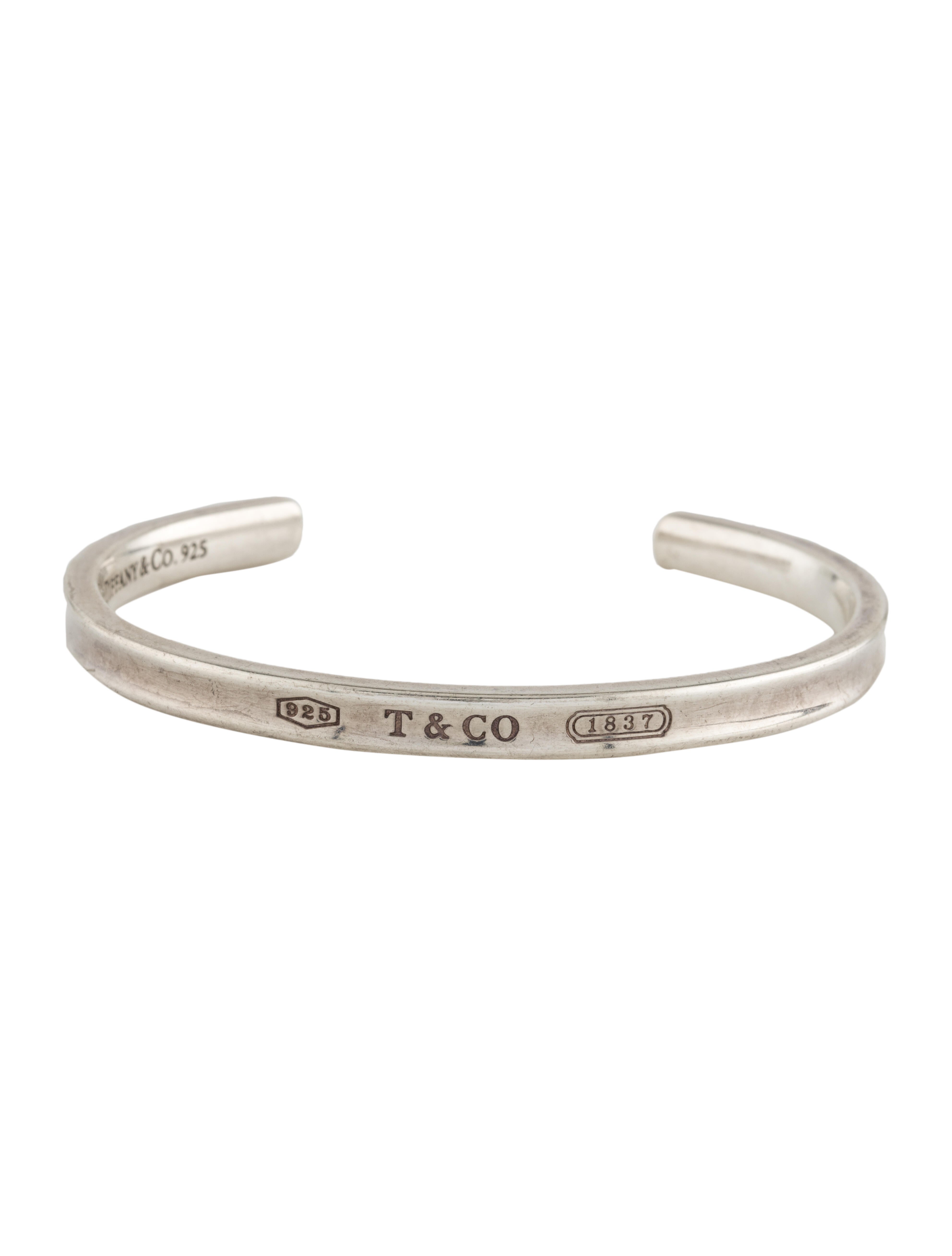 Tiffany & Co. 1837 Narrow Cuff - Sterling Silver Cuff, Bracelets ...