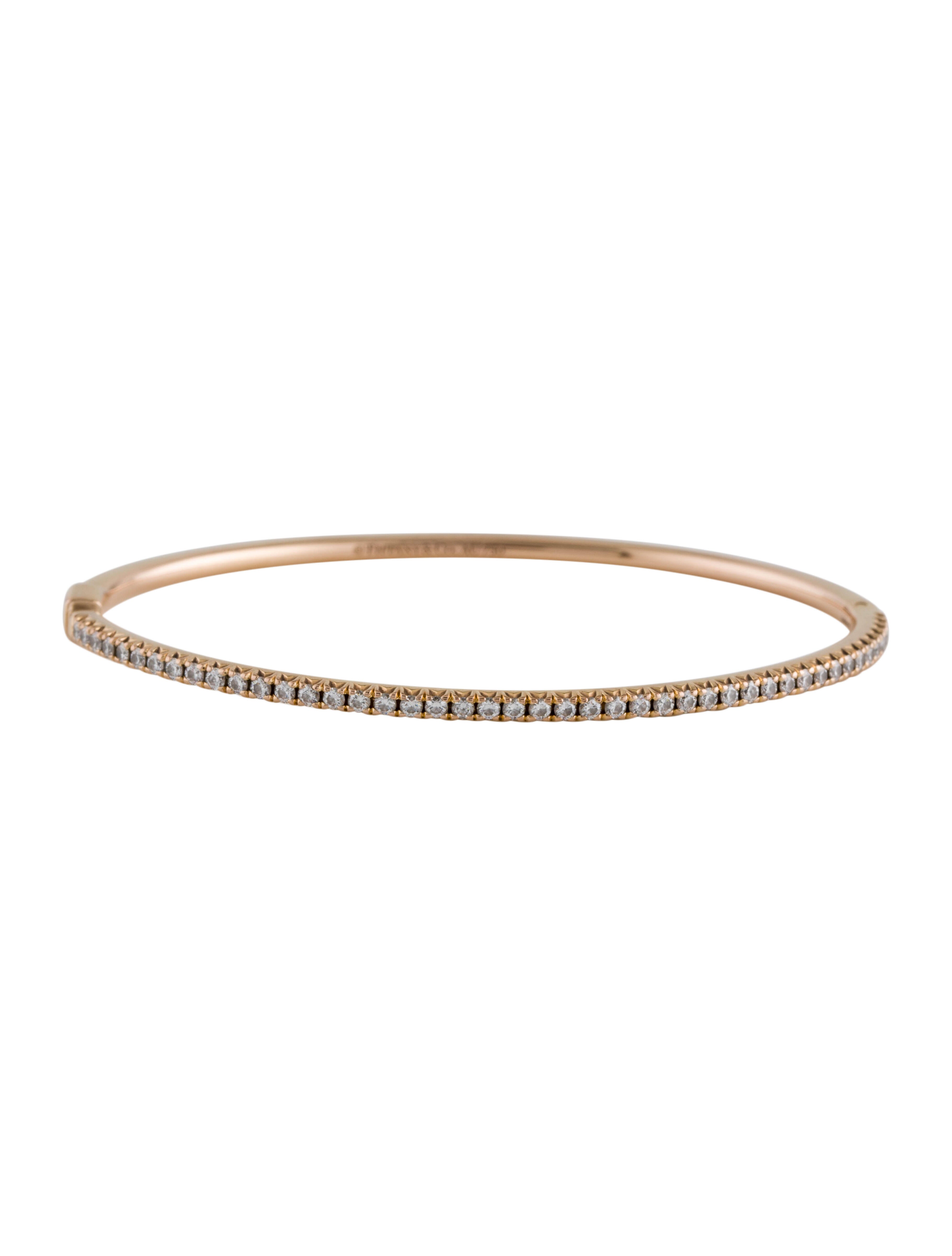 Birks 18K Diamond 'Dream To Dance' Bangle - 18K Yellow Gold Bangle ...