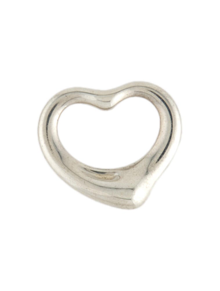 Tiffany & Co. Small Open Heart Pendant - Sterling Silver Pendant ...