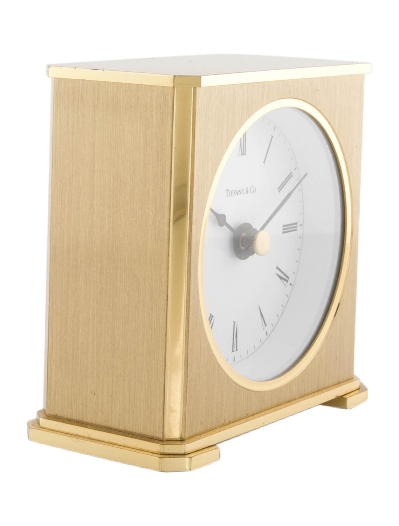 Tiffany & Co. Desk Clock - Gold Decorative Accents, Decor & Accessories ...