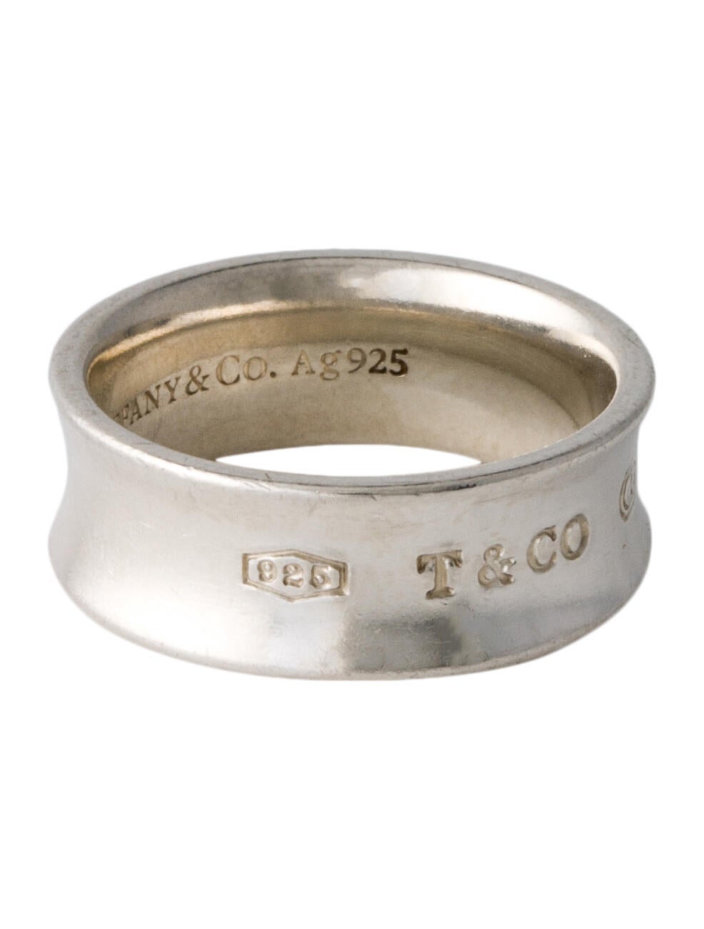 Tiffany & Co. 1837 Concave Band - Sterling Silver Band, Rings - TIF243450 | The RealReal