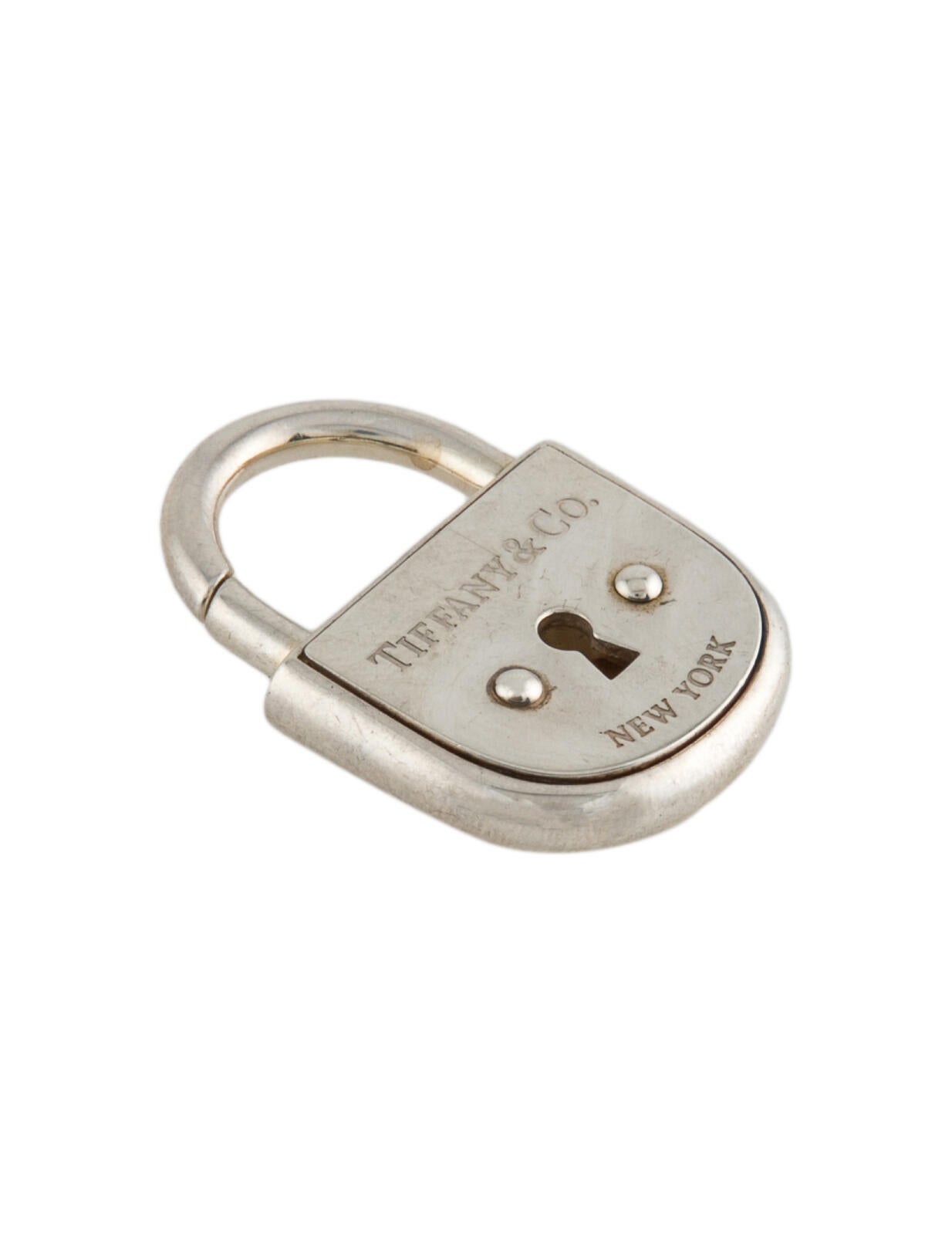 Tiffany & Co. New York Padlock Charm - Sterling Silver - TIF244816 ...