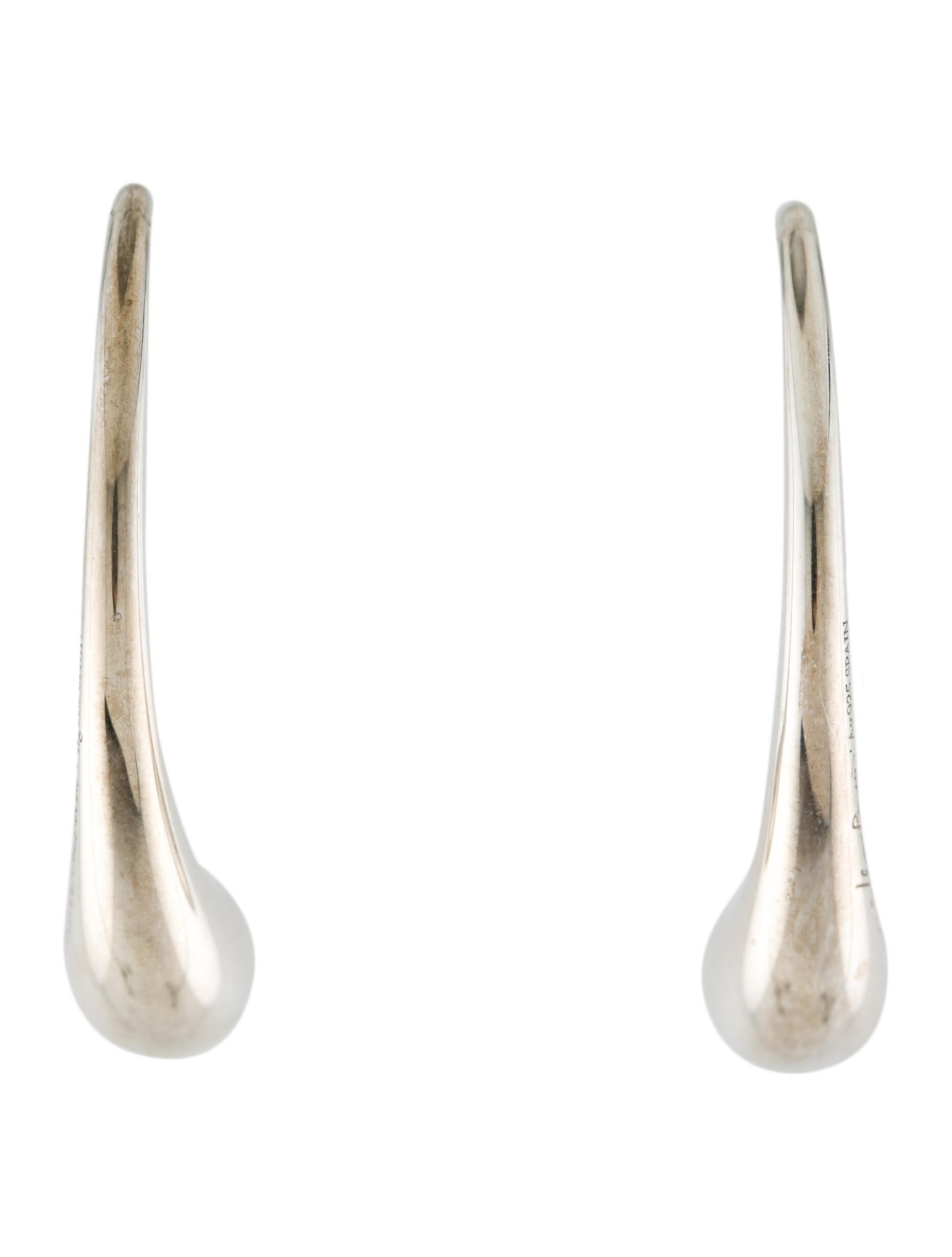 Tiffany & Co. 18K Diamond Knot Drop Earrings - 18K Rose Gold Drop ...