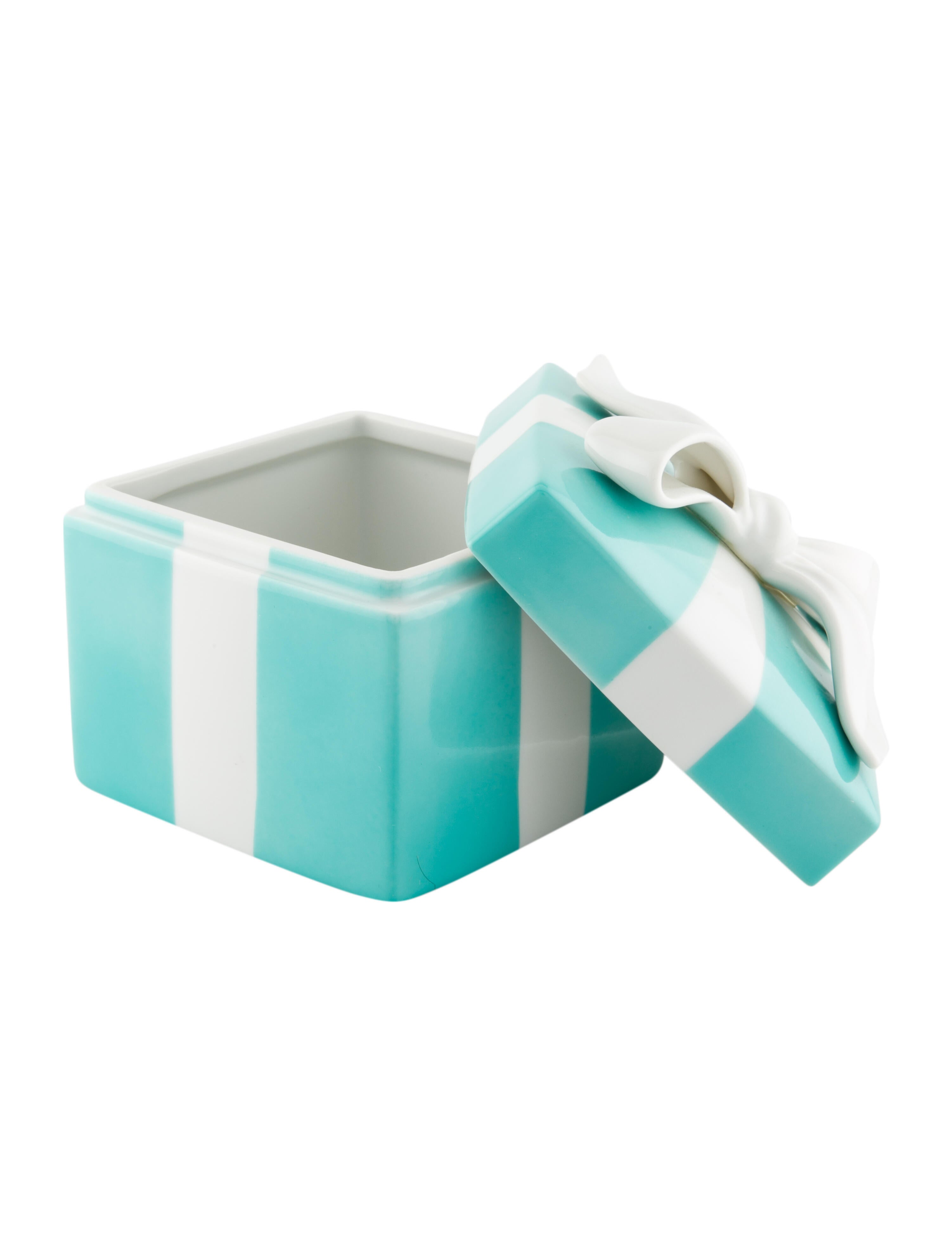 Tiffany & Co. Porcelain Gift Box - Blue Decorative Accents, Decor ...