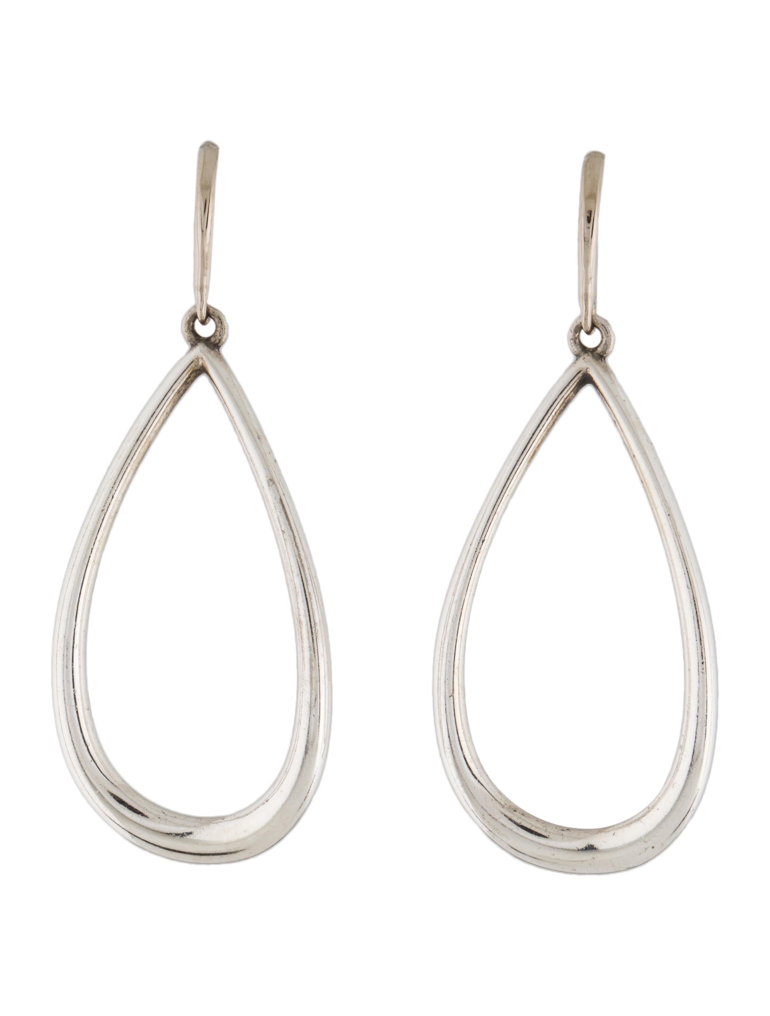 Tiffany & Co. 18K Pearl & Diamond Signature X Drop Earrings - 18K ...