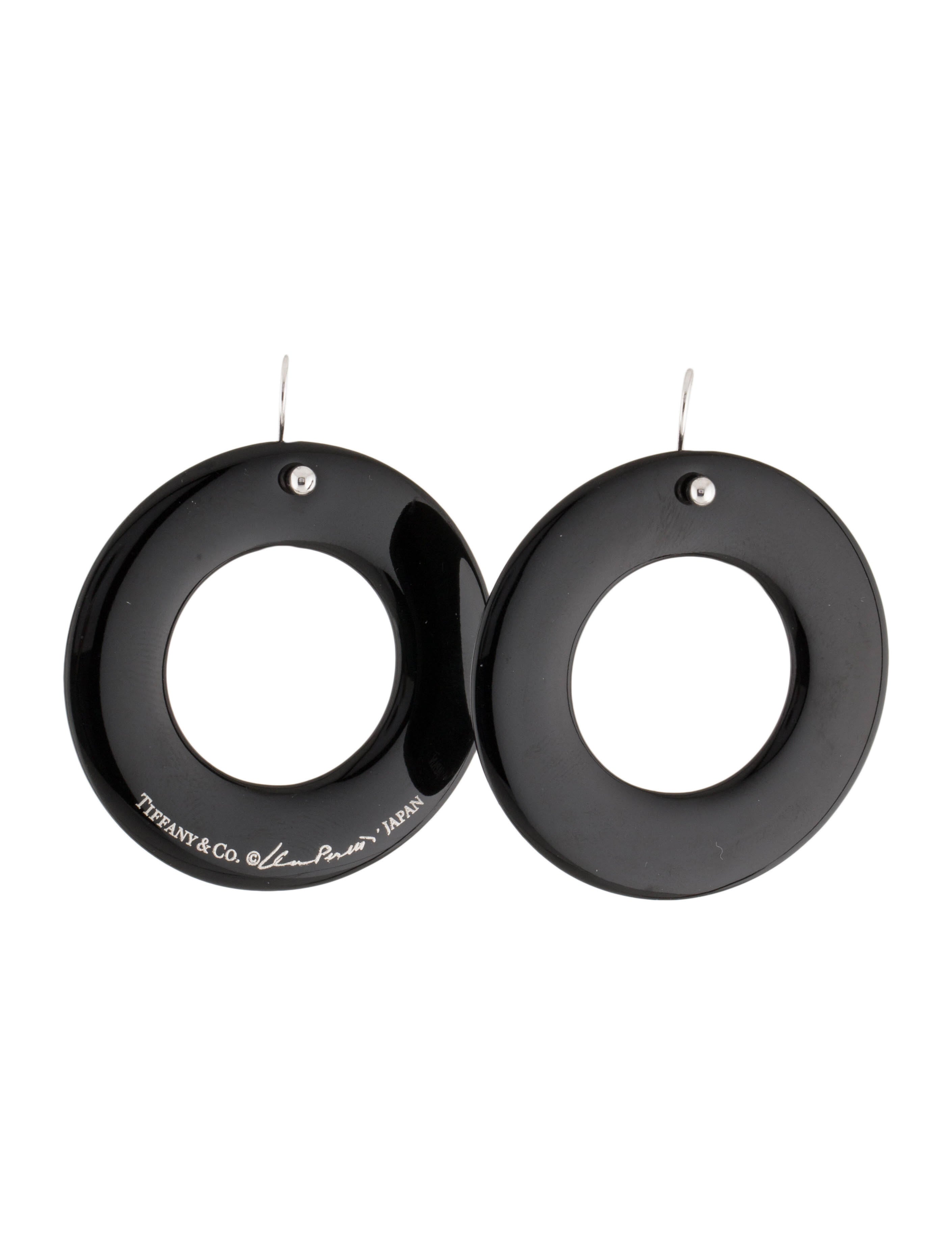 Tiffany & Co. 18K Pearl & Diamond Signature X Drop Earrings - 18K ...