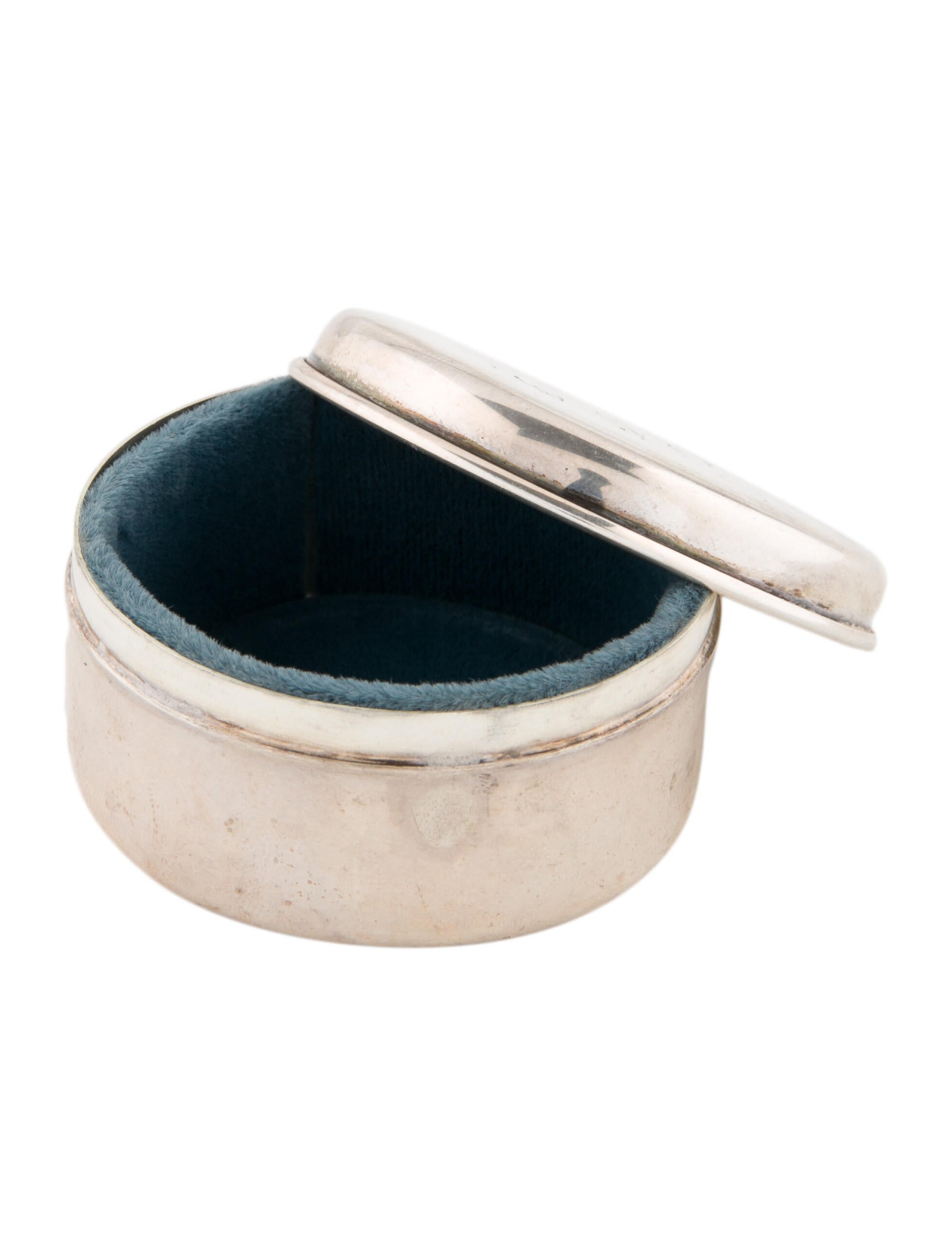 Tiffany & Co. Sterling Pill Box - Silver Decorative Accents, Decor ...