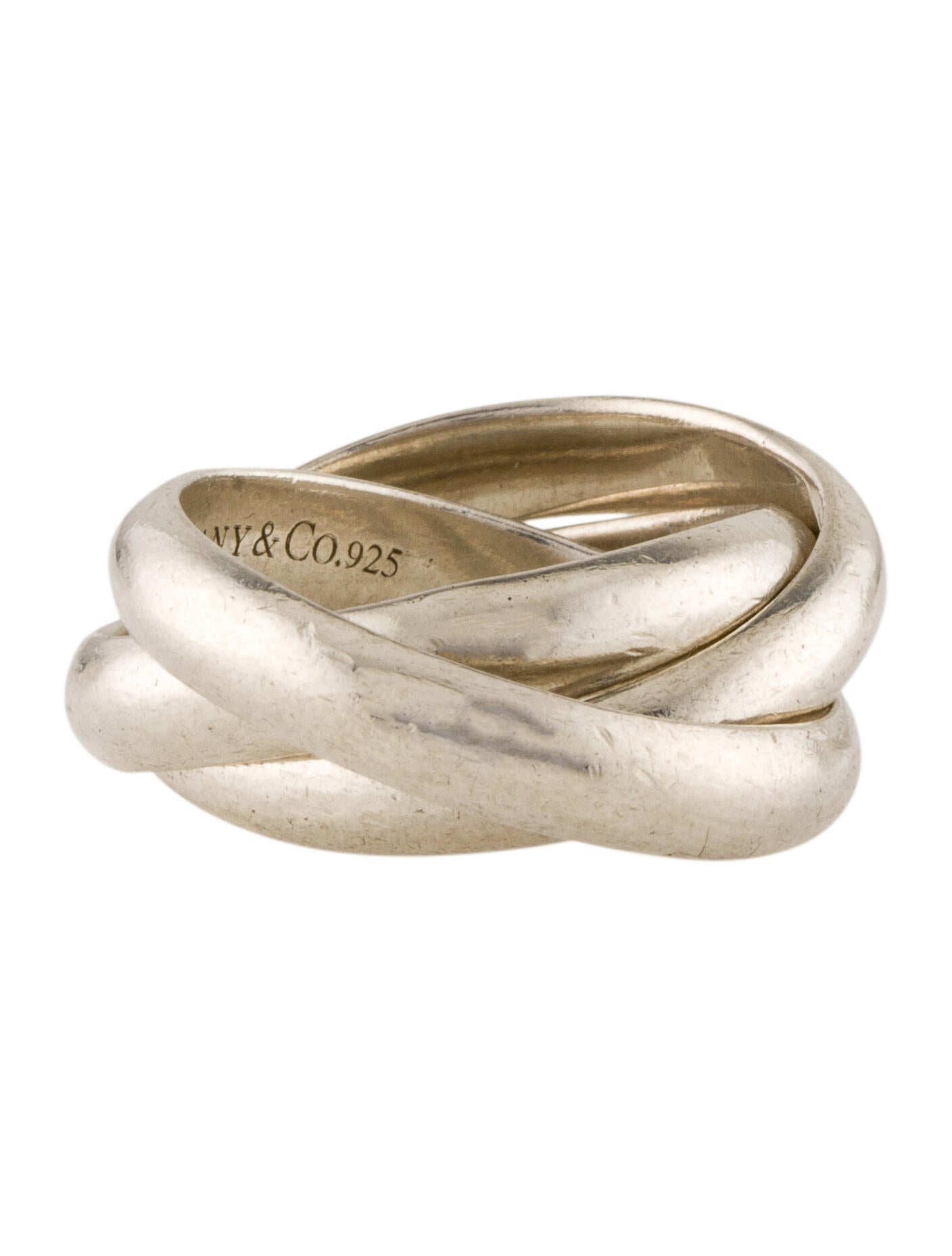 Tiffany & Co. Interlocking Rolling Ring - Sterling Silver Rolling Ring ...