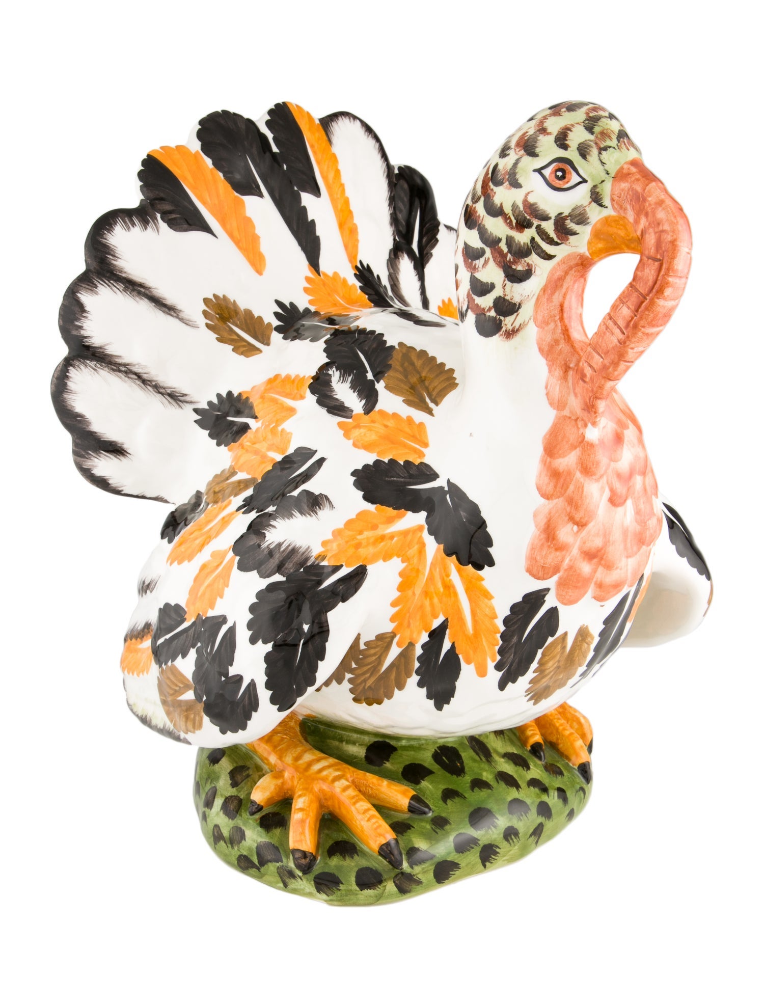 Tiffany & Co. Este Ceramiche Ceramic Turkey - Brown Decorative Accents ...