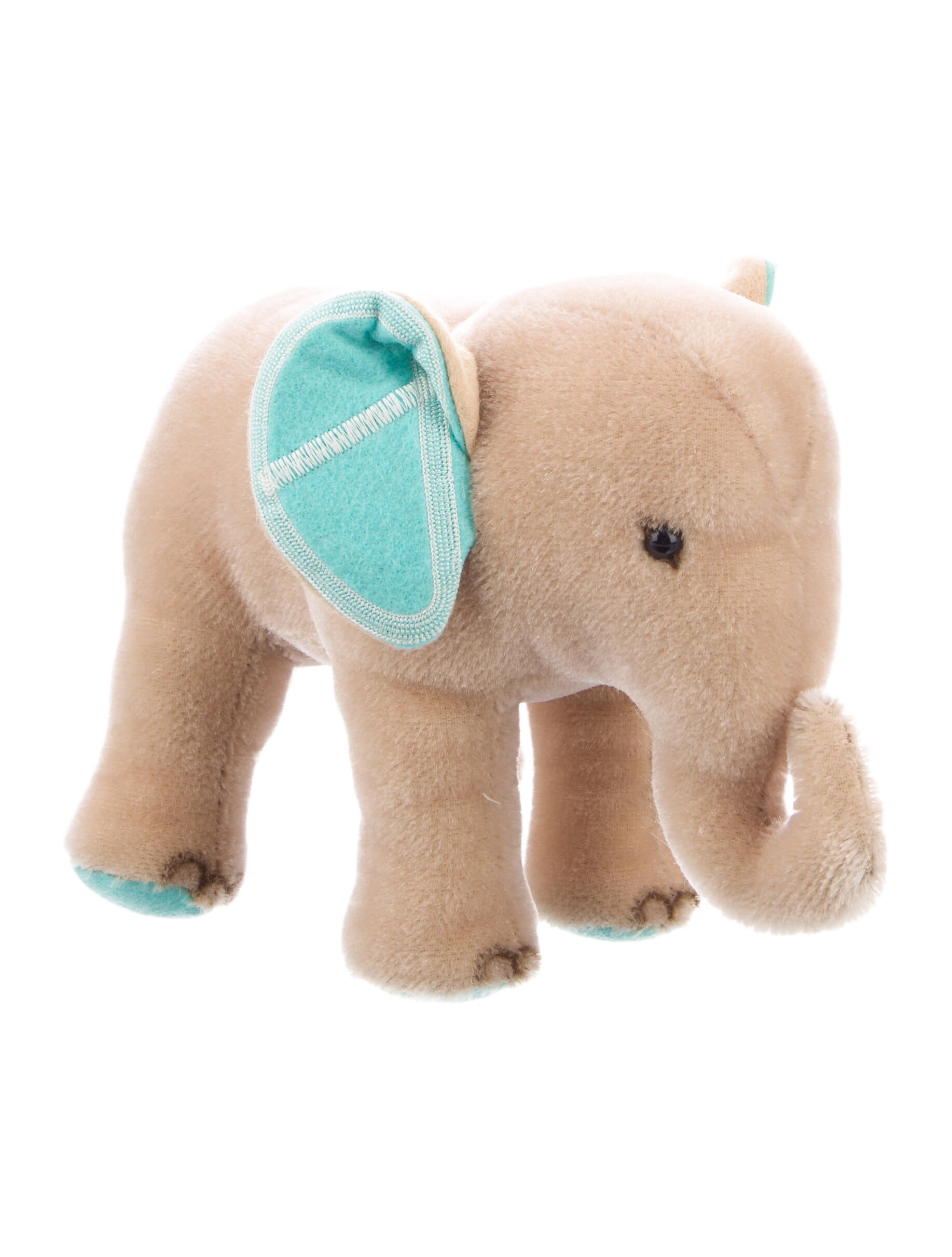 Tiffany & Co. x Steiff Elephant Stuffed Animal w/ Tags - Blue ...