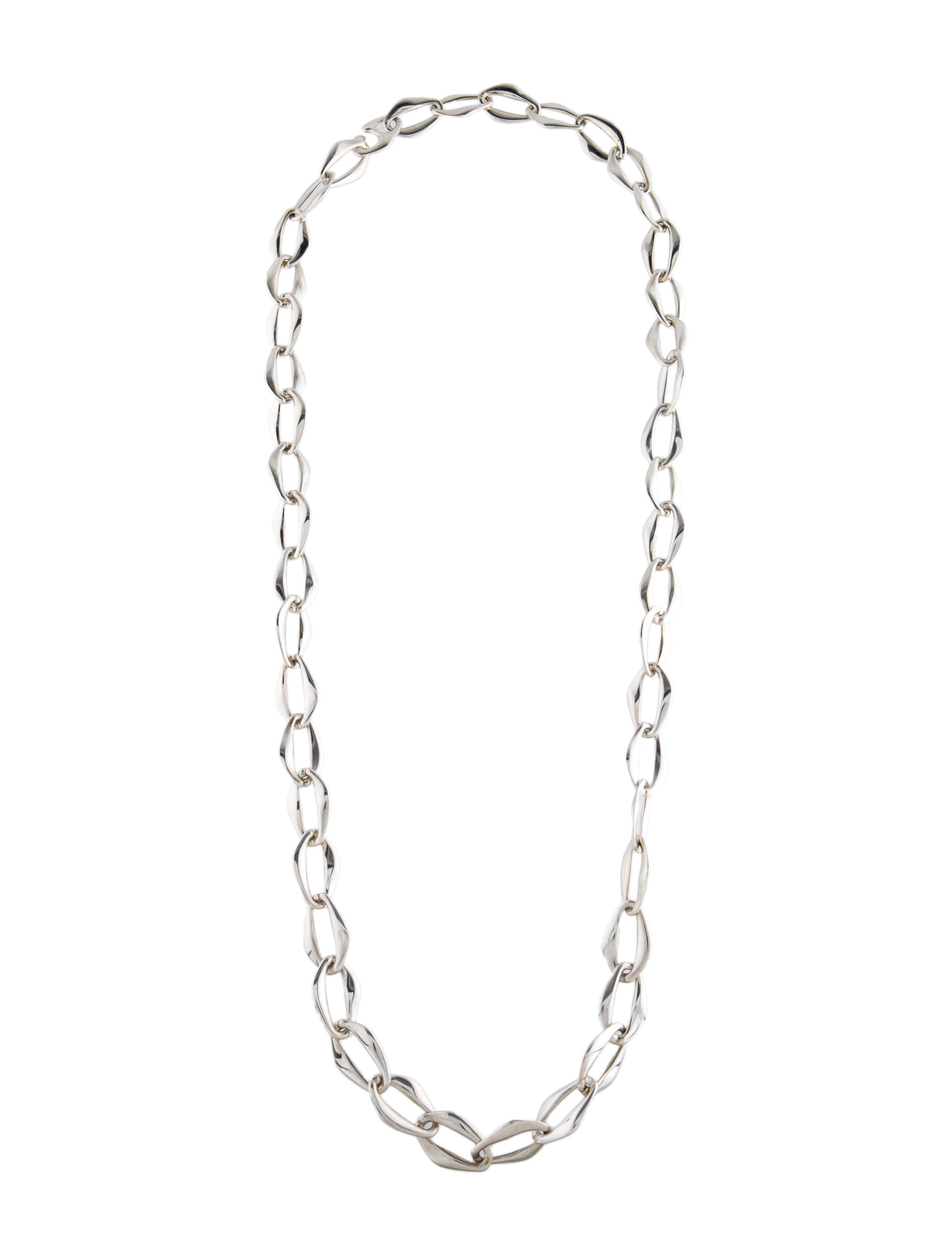 Tiffany & Co. Aegean Chain Necklace - Sterling Silver Chain, Necklaces ...