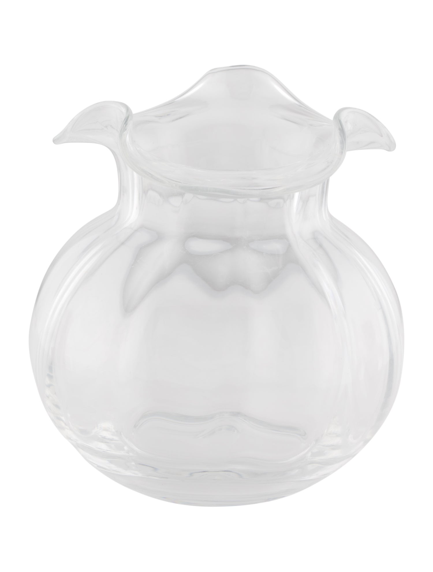 Tiffany & Co. Devon Optic Crystal Vase - Clear Decorative Accents ...