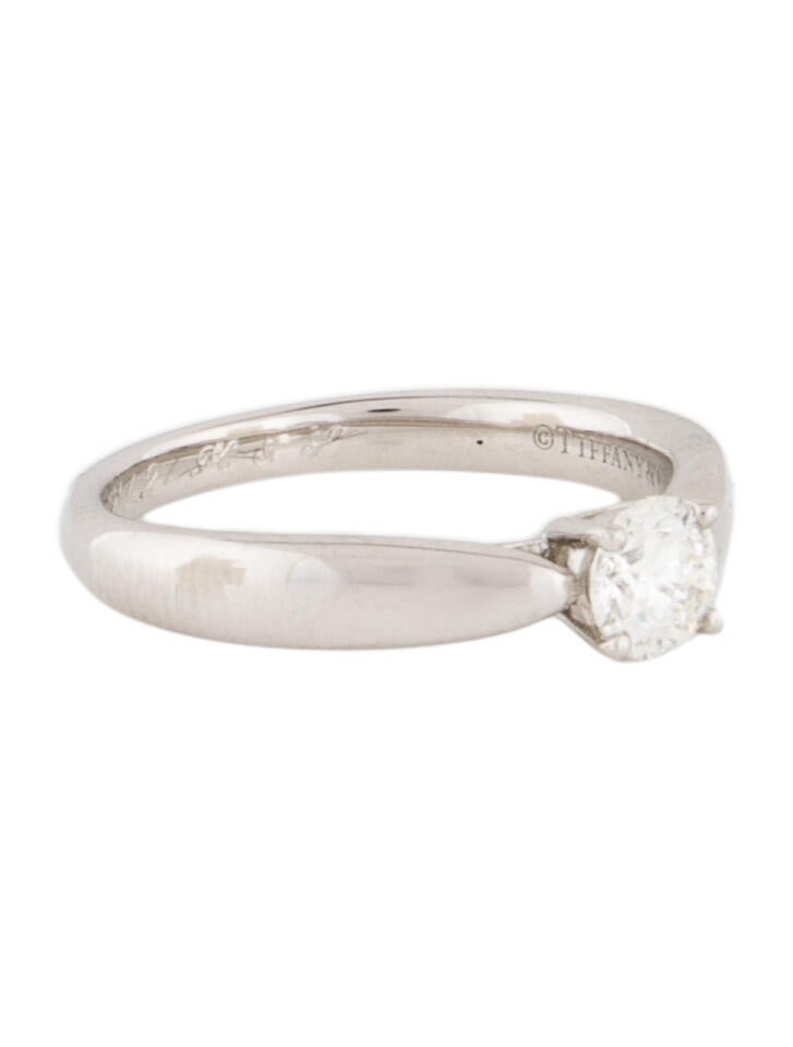 Tiffany & Co. Platinum Diamond Engagement Ring - 950 Platinum ...